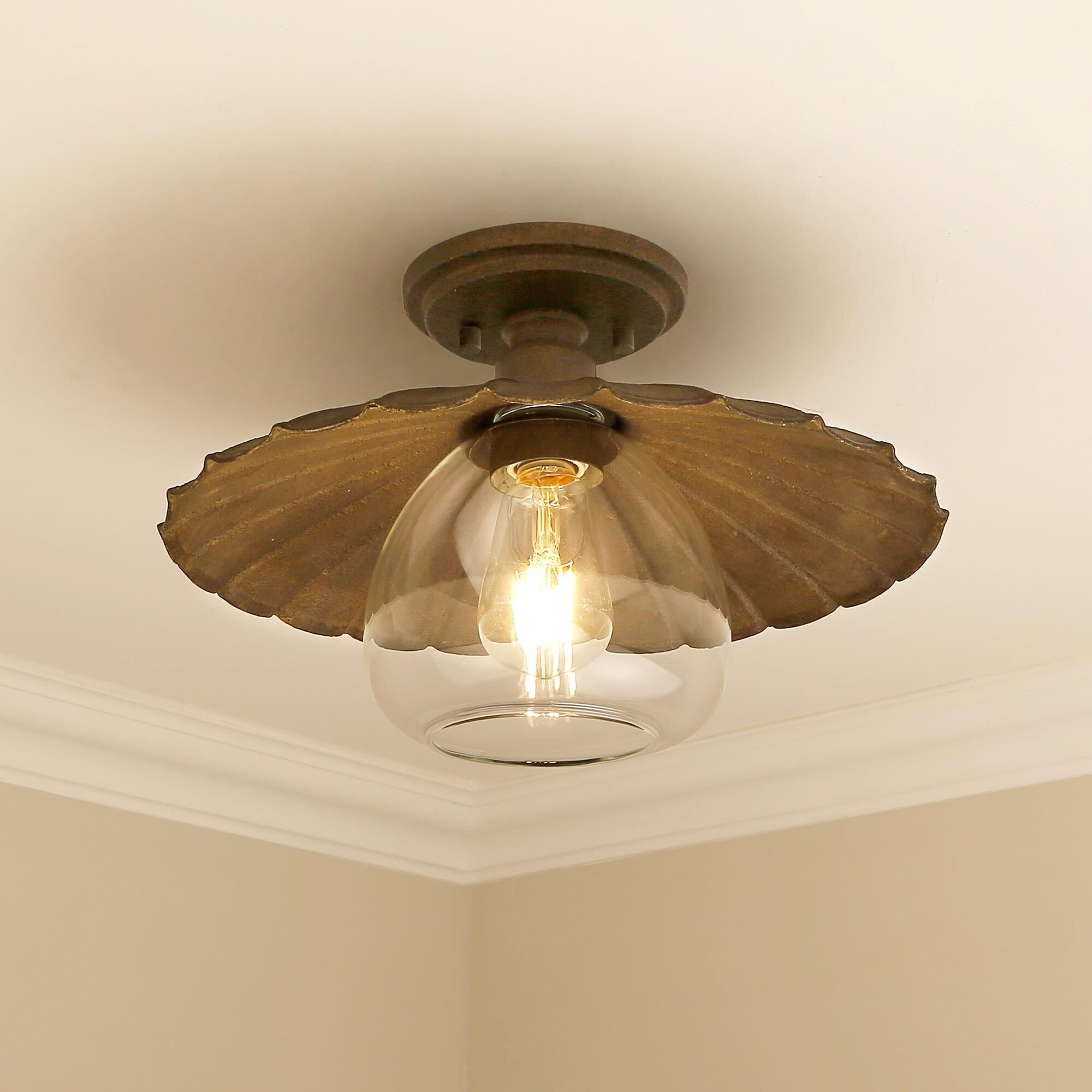 Clemence 14 Inch Flush Mount | Capitol Lighting