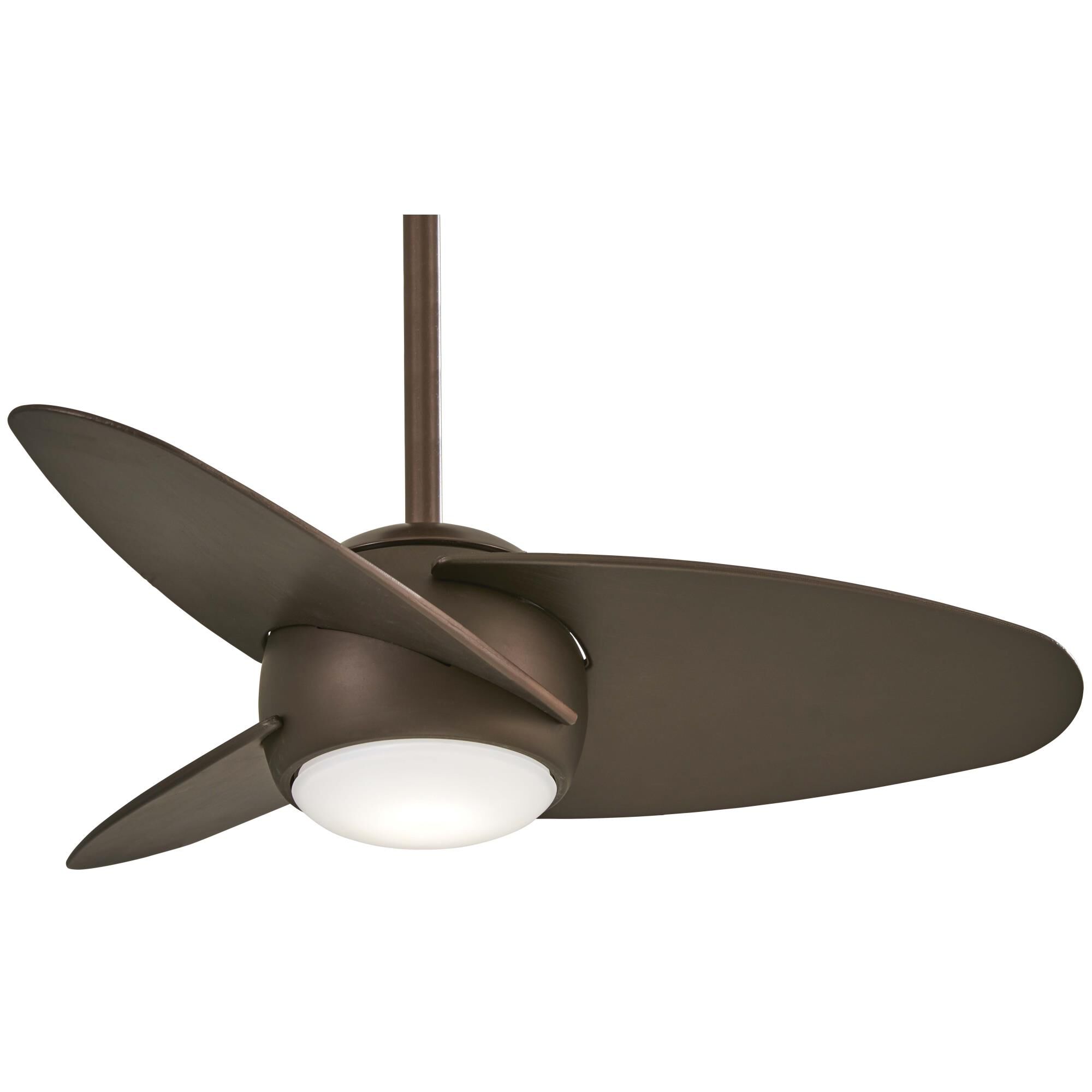 Slant 36 Inch Ceiling Fan with Light Kit | Capitol Lighting