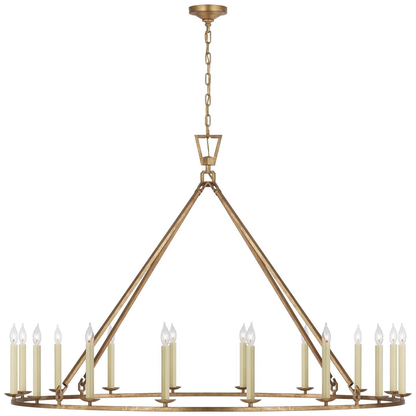 Chapman and Myers Darlana 61 Inch 16 Light LED Chandelier | Capitol ...