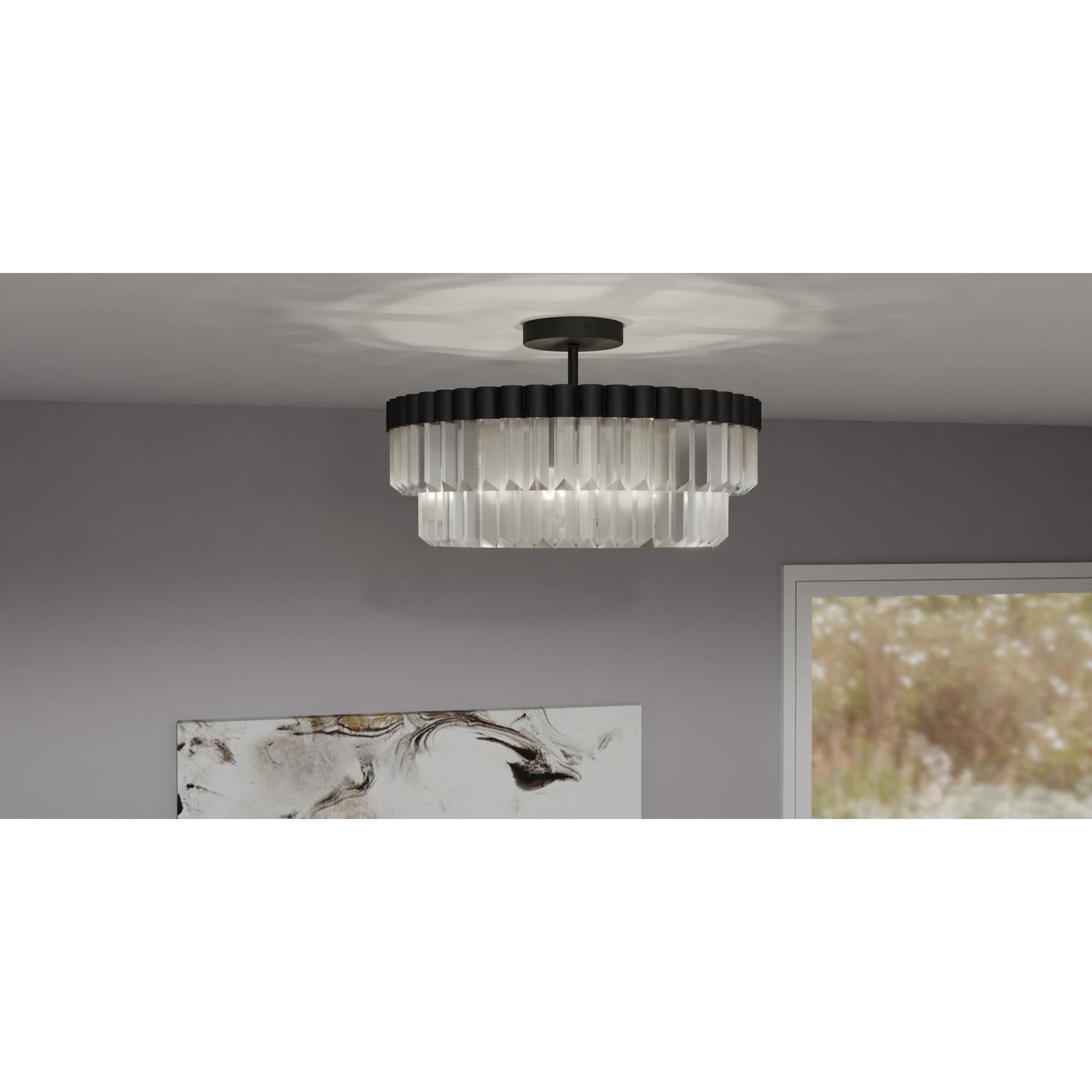 Starlight 19 Inch Semi Flush Mount | Capitol Lighting
