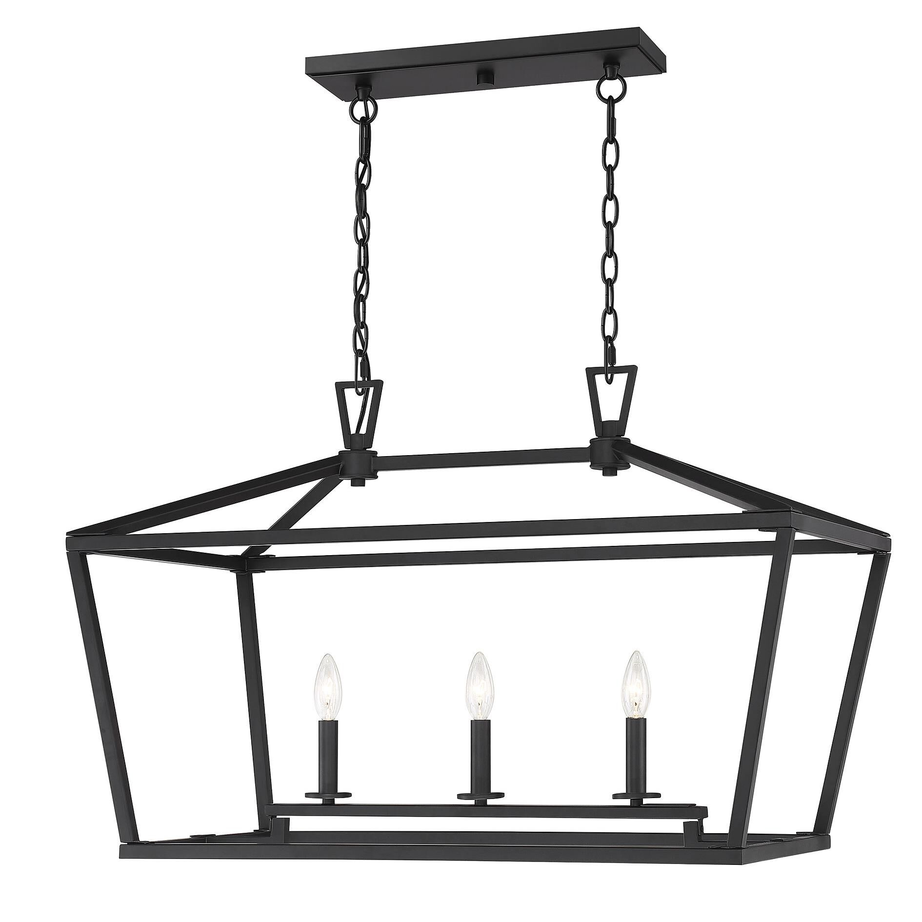 Townsend 32 Inch 3 Light Linear Suspension Light | Capitol Lighting