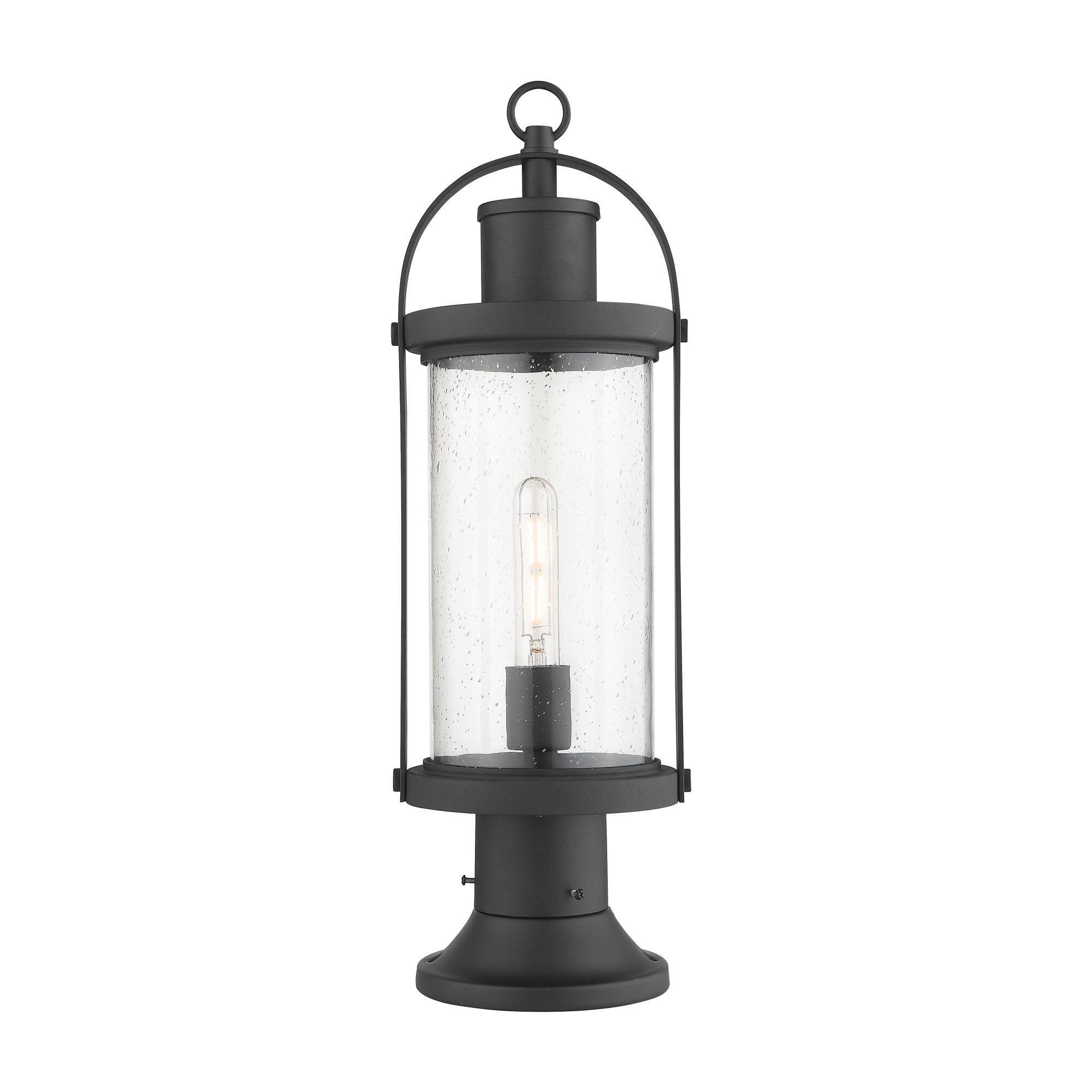 Roundhouse 22 Inch Tall Outdoor Pier Lamp | Capitol Lighting