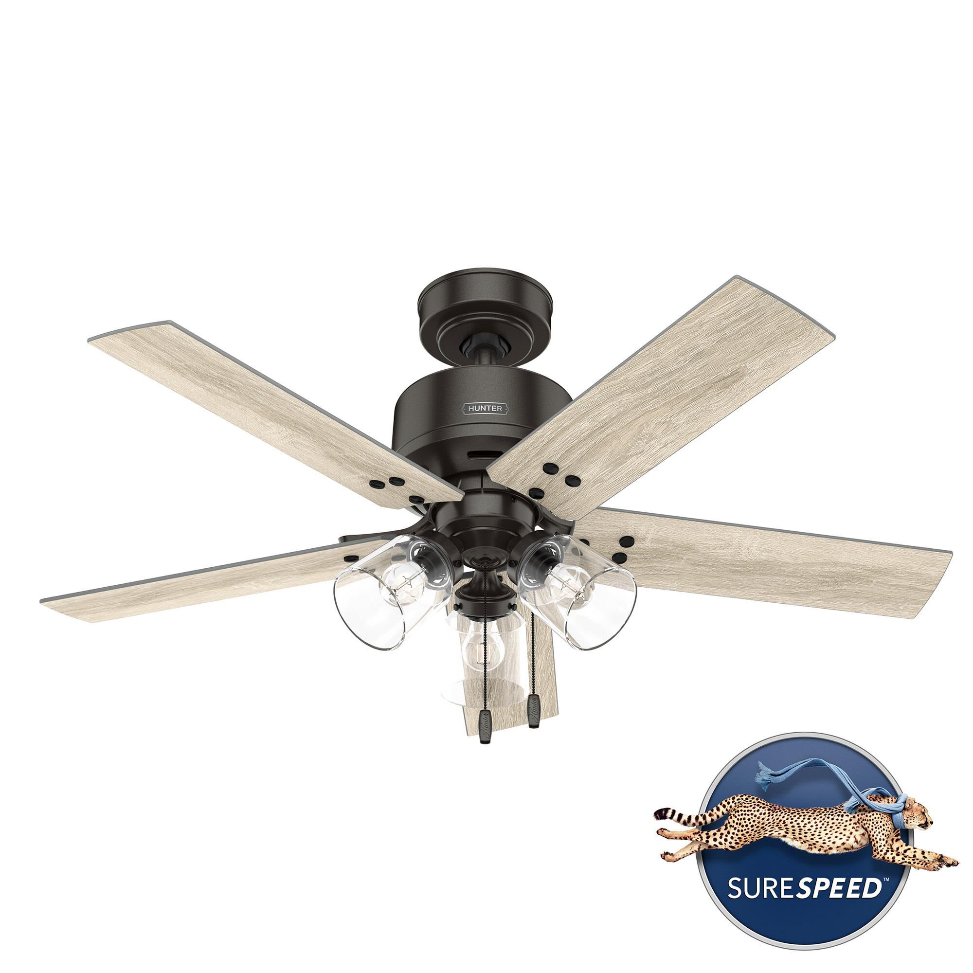 Sencillo 44 Inch Ceiling Fan with Light Kit | Capitol Lighting