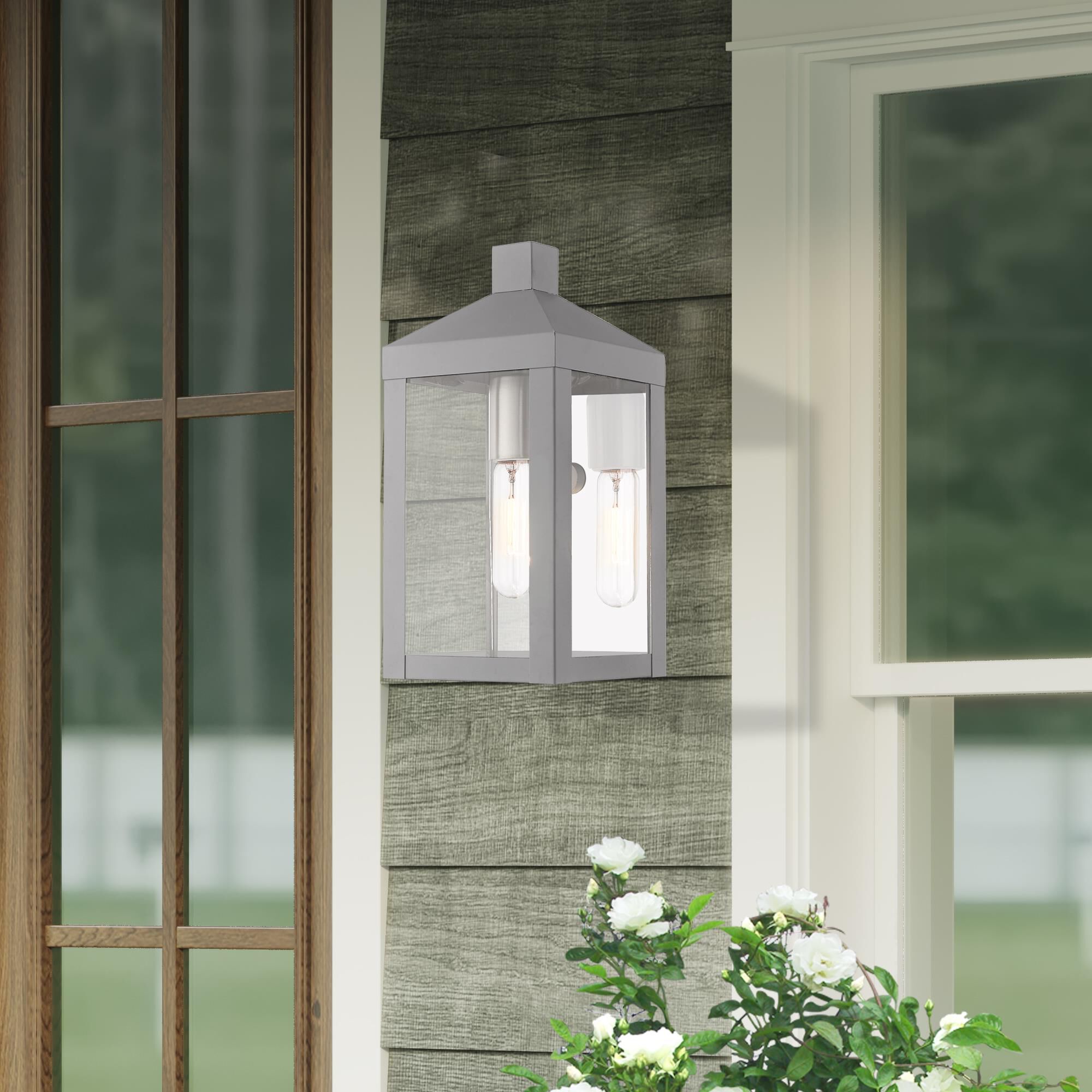 Nyack 12 Inch Tall Outdoor Wall Light | Capitol Lighting