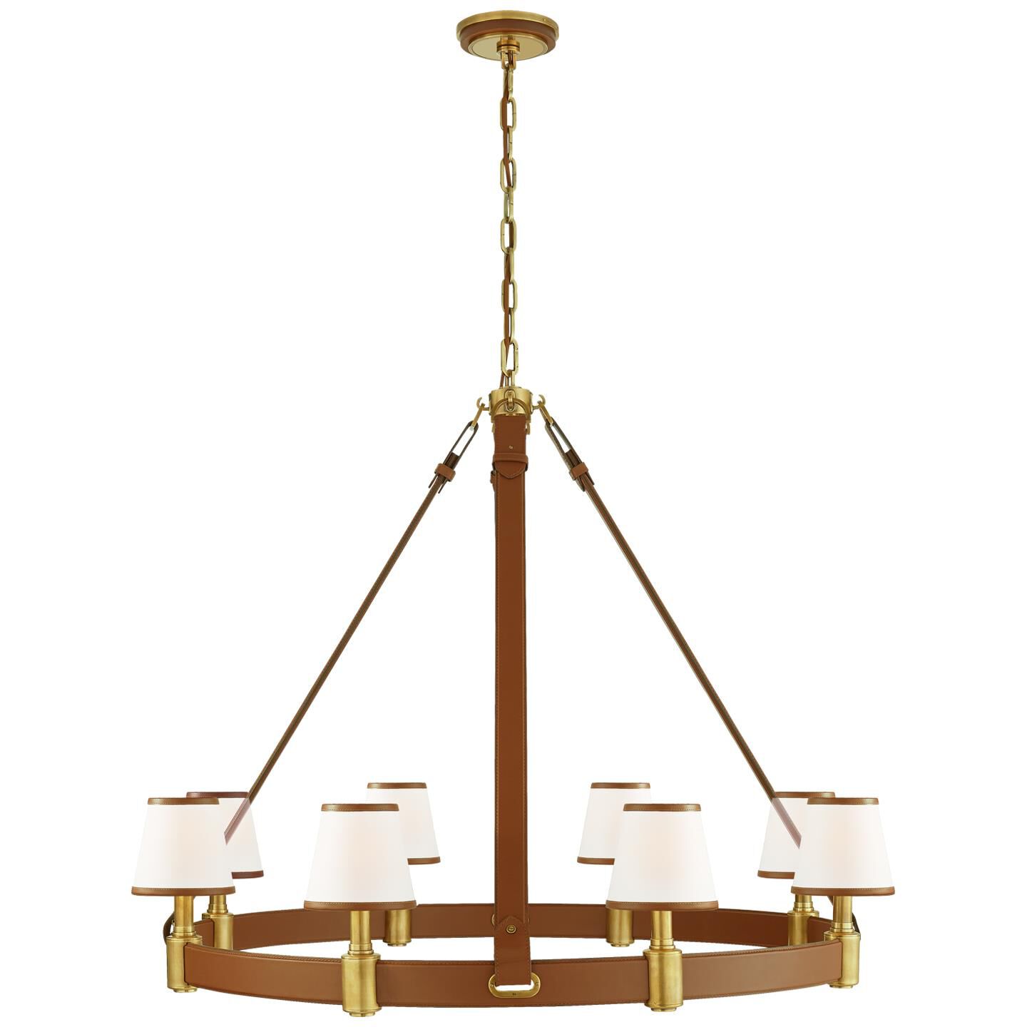 Ralph Lauren Riley 47 Inch 8 Light Chandelier | Capitol Lighting