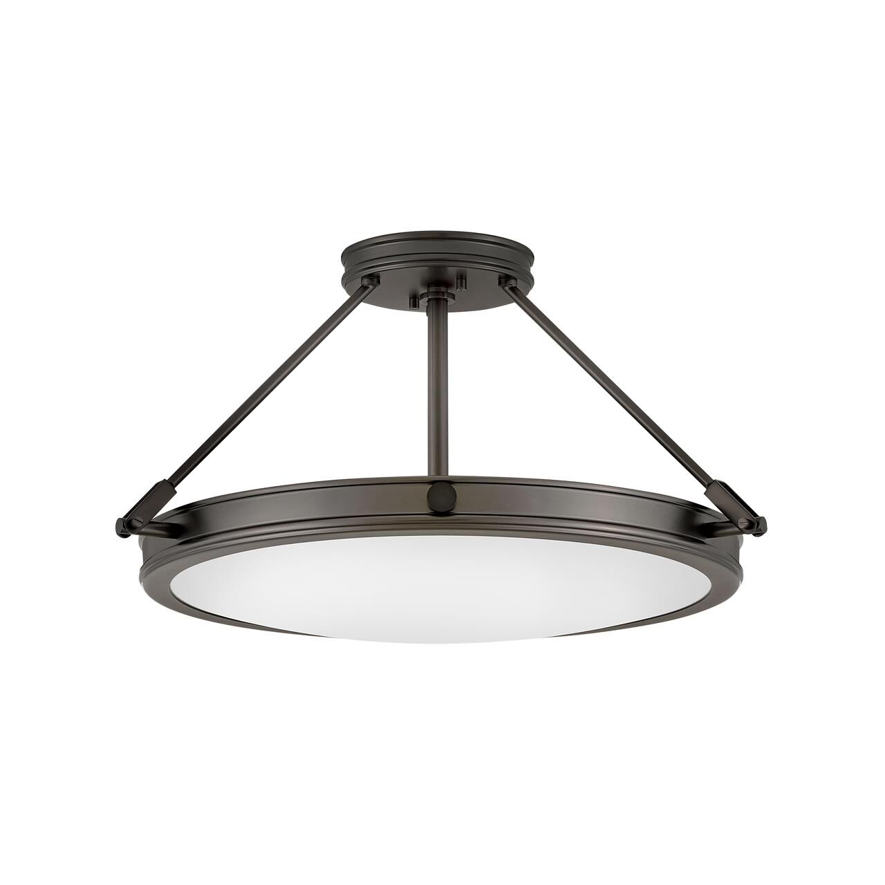 Collier 22 Inch 4 Light Semi Flush Mount | Capitol Lighting