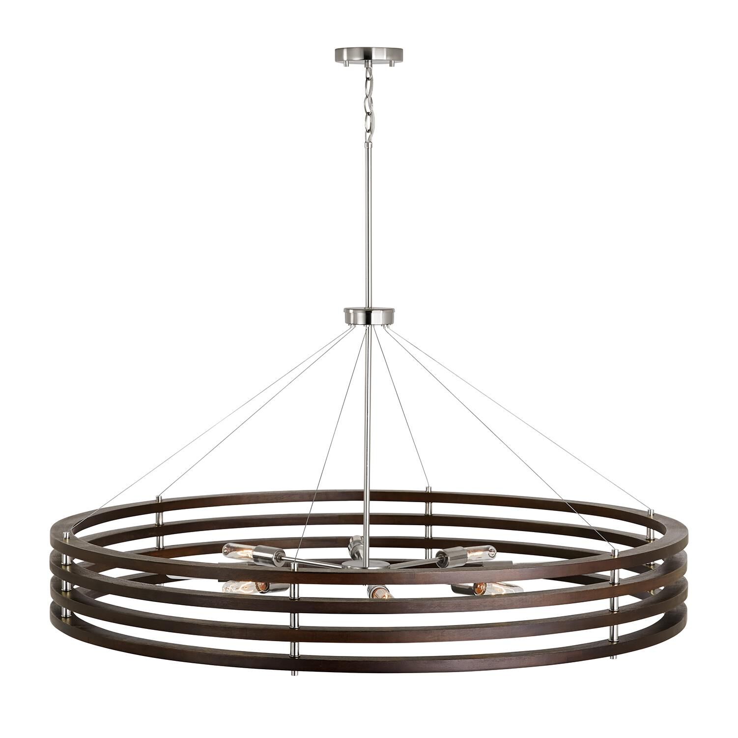 Dalton 48 Inch 8 Light Chandelier | Capitol Lighting