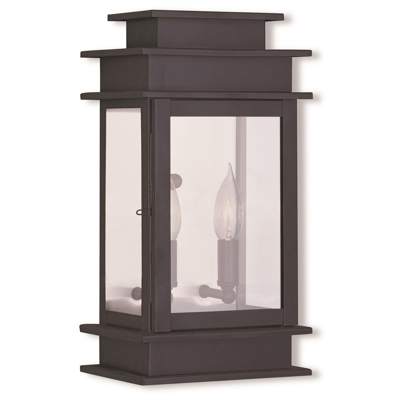 Princeton 14 Inch Tall 2 Light Outdoor Wall Light | Capitol Lighting