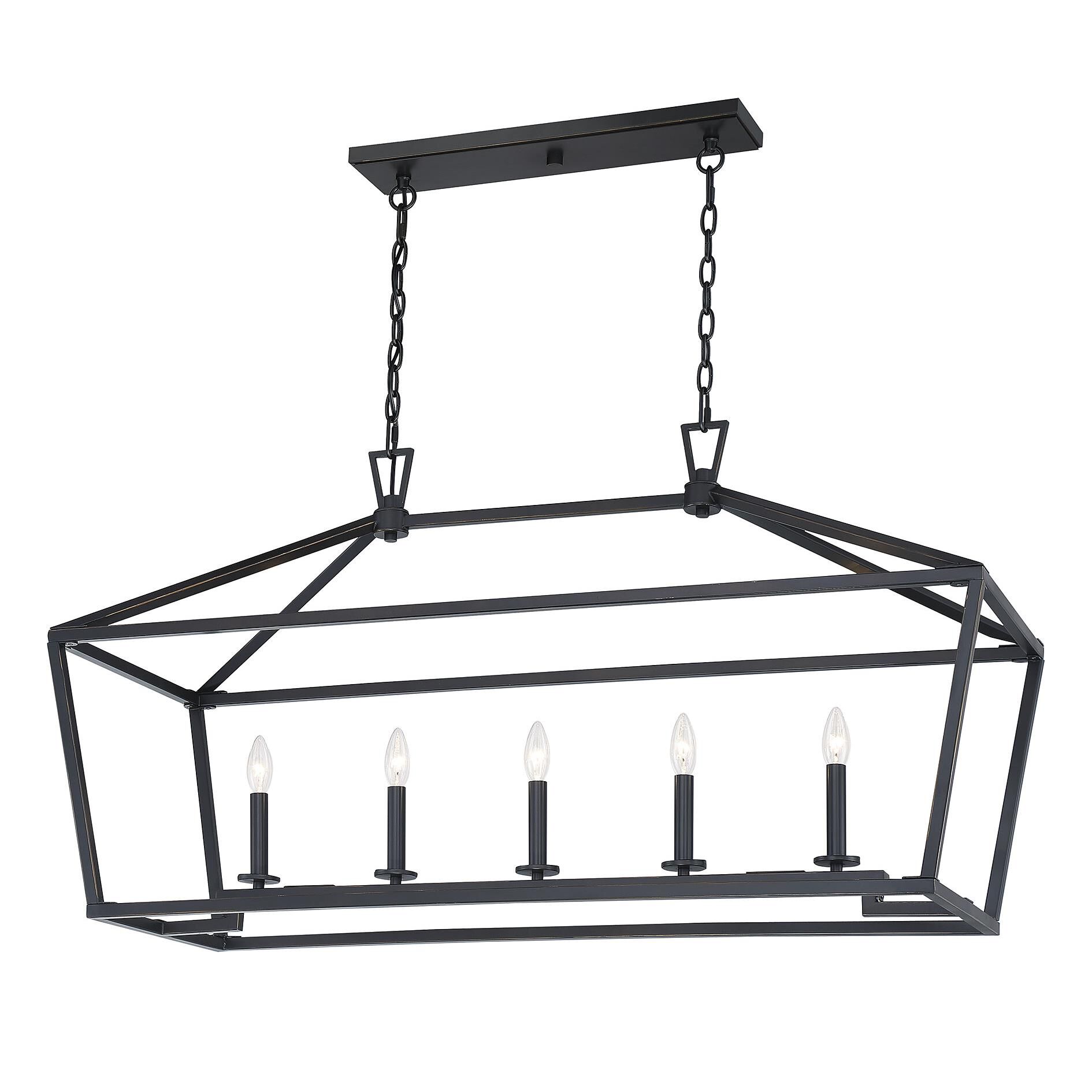 Townsend 44 Inch 5 Light Linear Suspension Light | Capitol Lighting