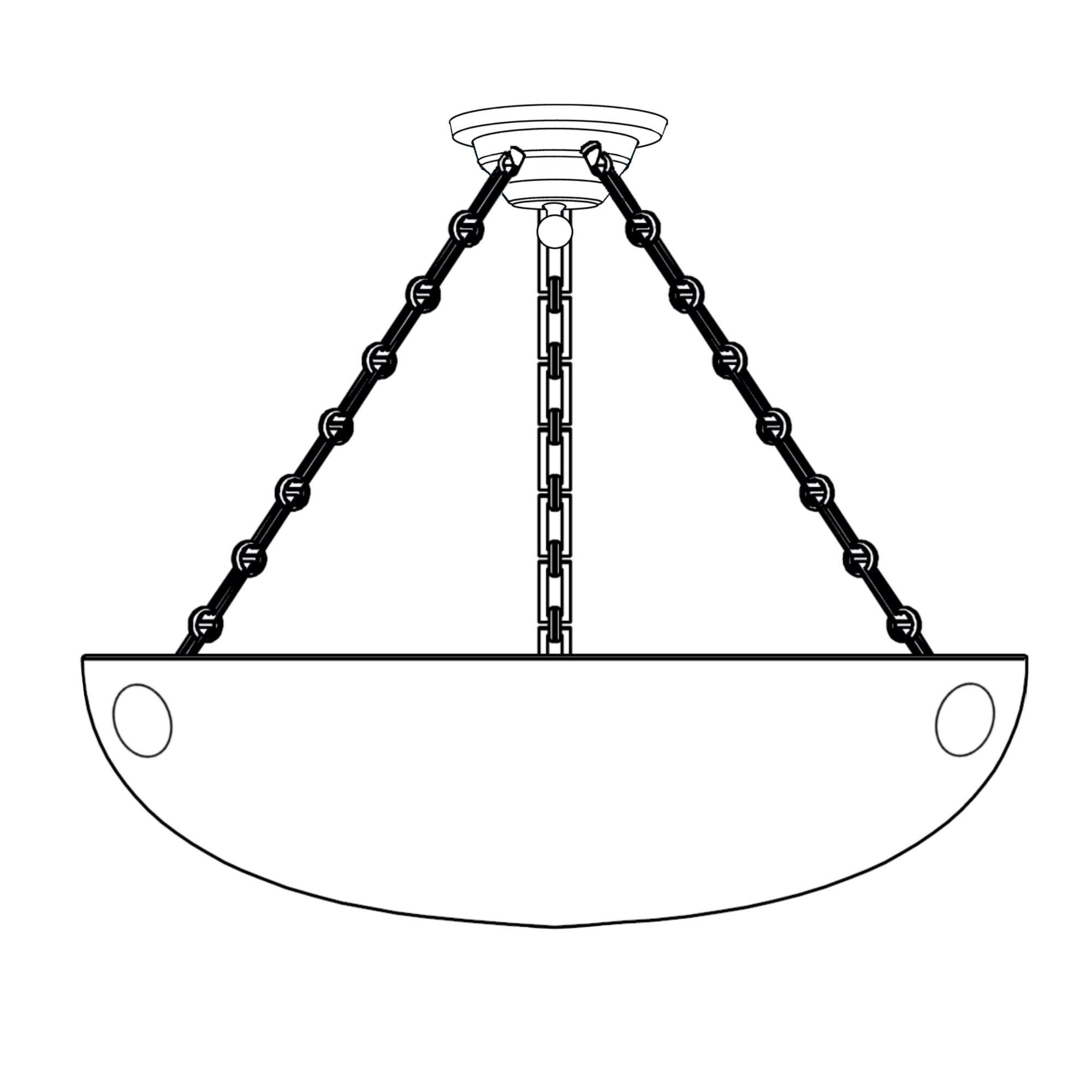 Alabaster Bowls Large Pendant | Capitol Lighting