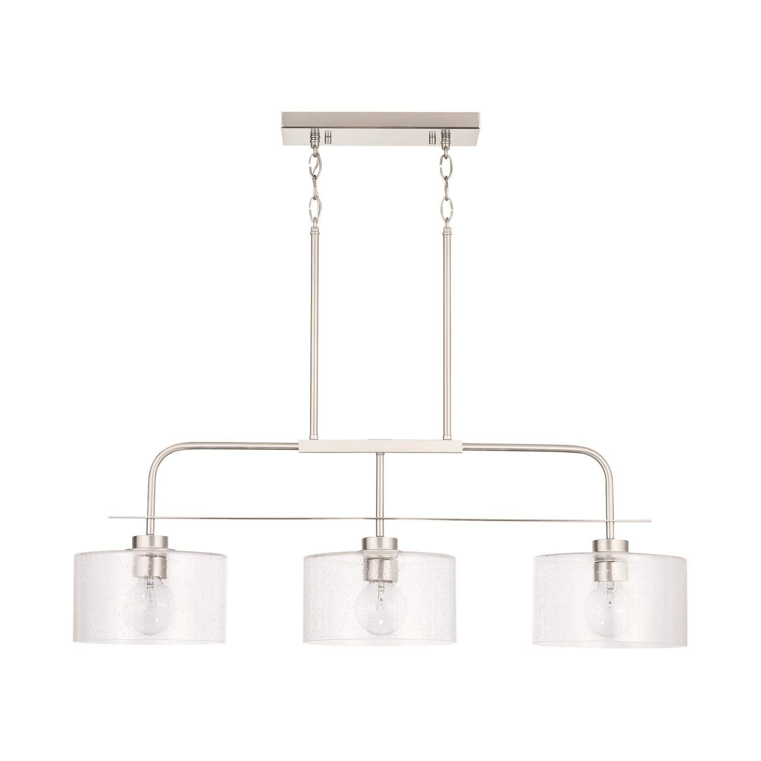 36 Inch 3 Light Linear Suspension Light | Capitol Lighting