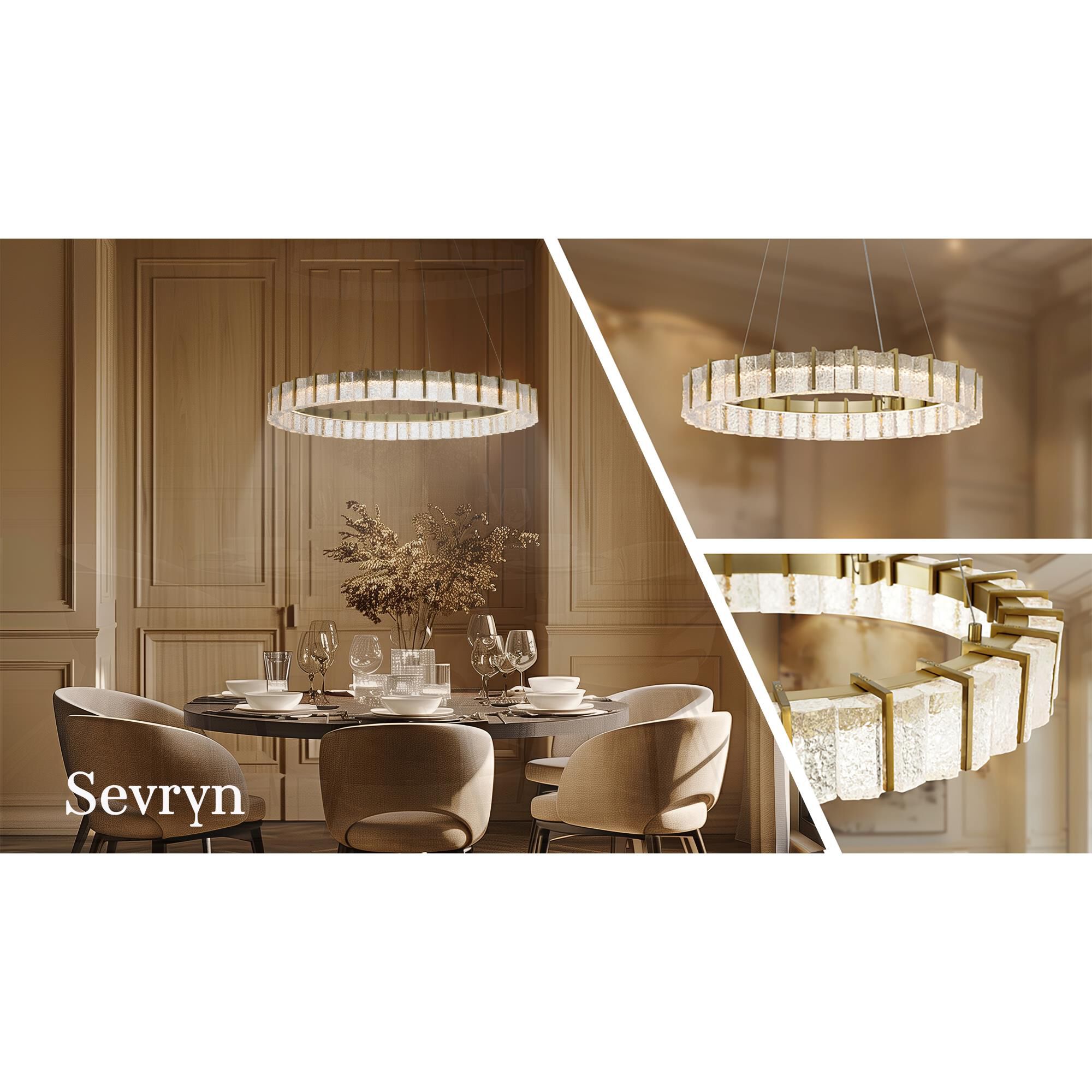 Sevryn 28 Inch Chandelier | Capitol Lighting