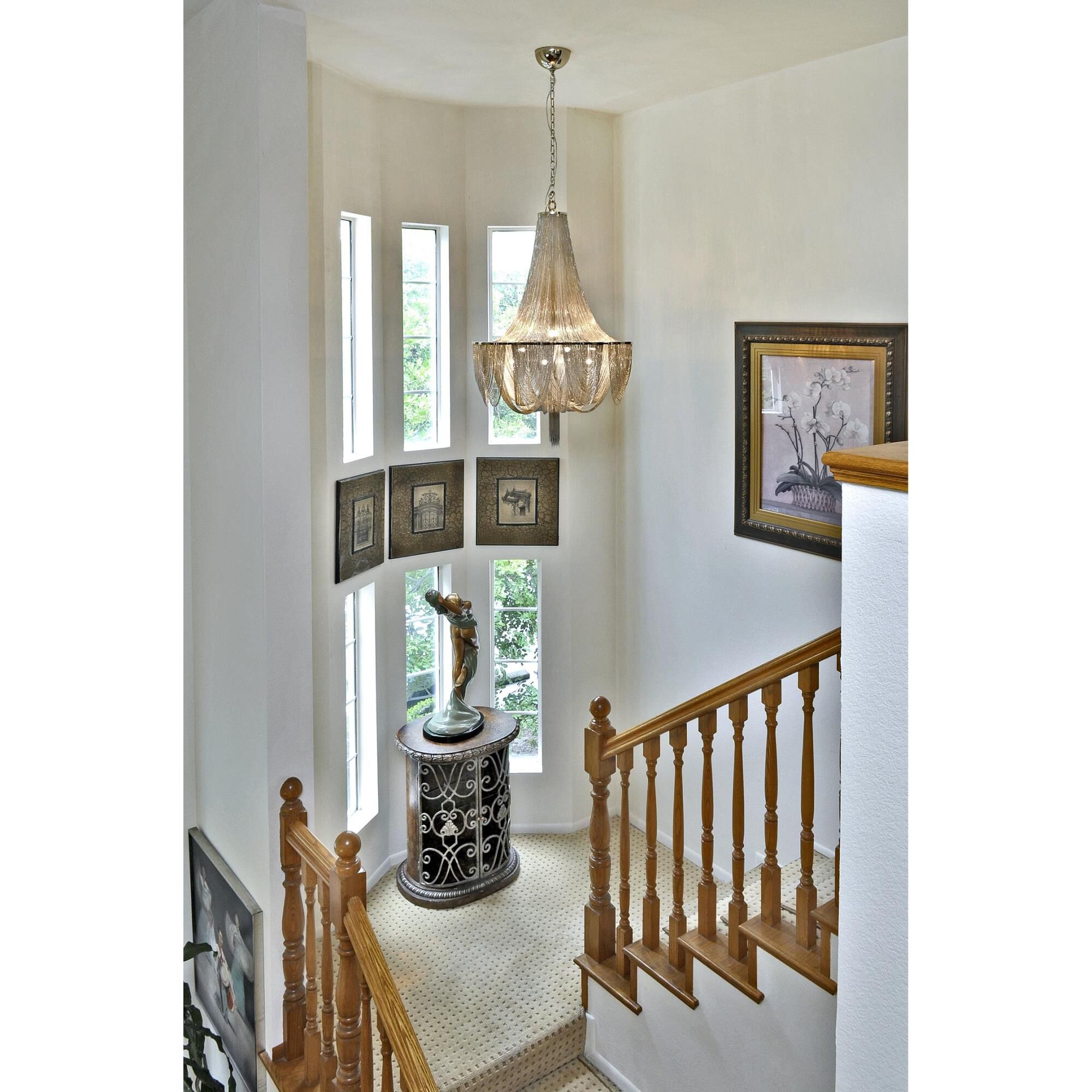 Chantilly 14 Inch 6 Light Mini Chandelier | Capitol Lighting