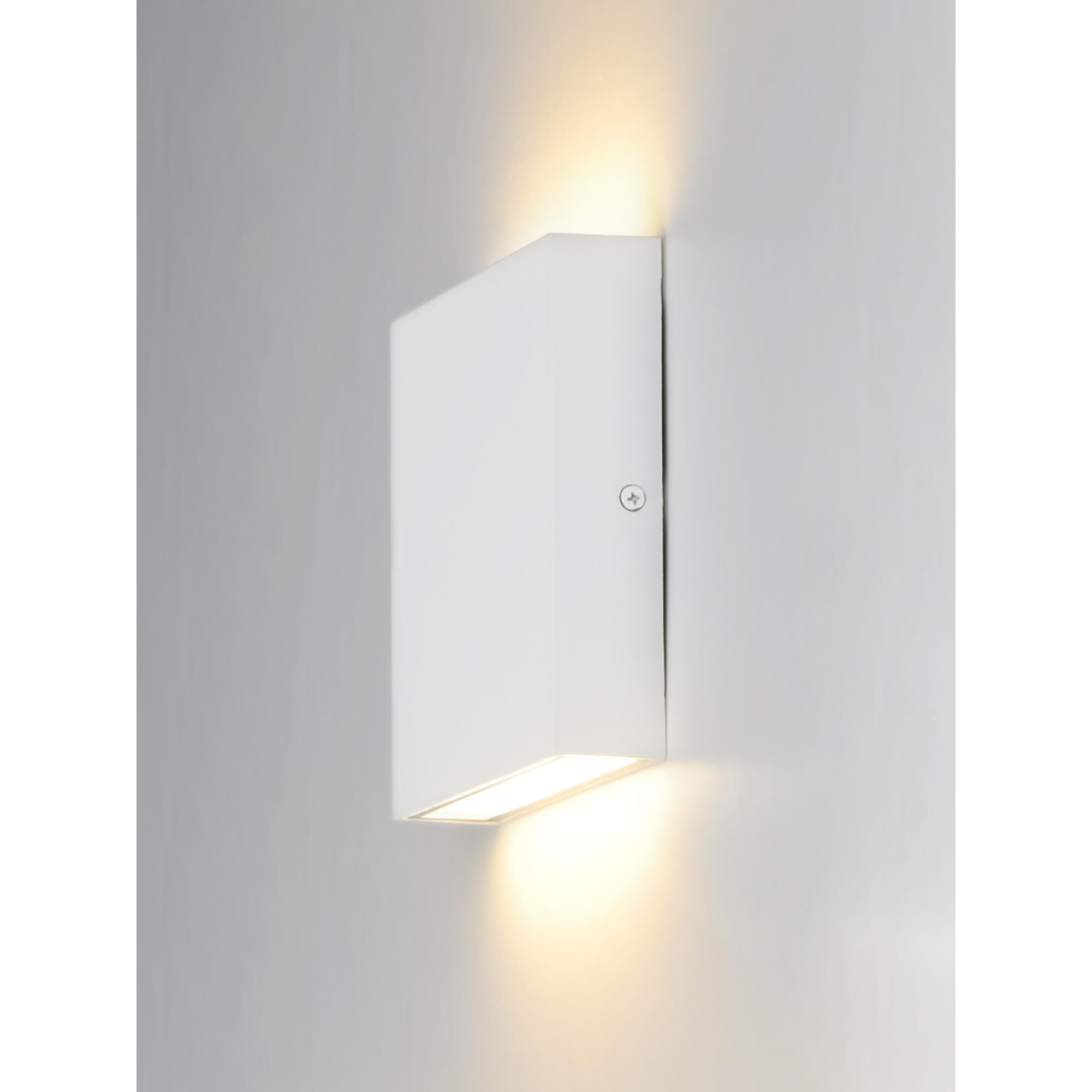 Brik 4 Inch Tall 2 Light LED Outdoor Wall Light | Capitol Lighting
