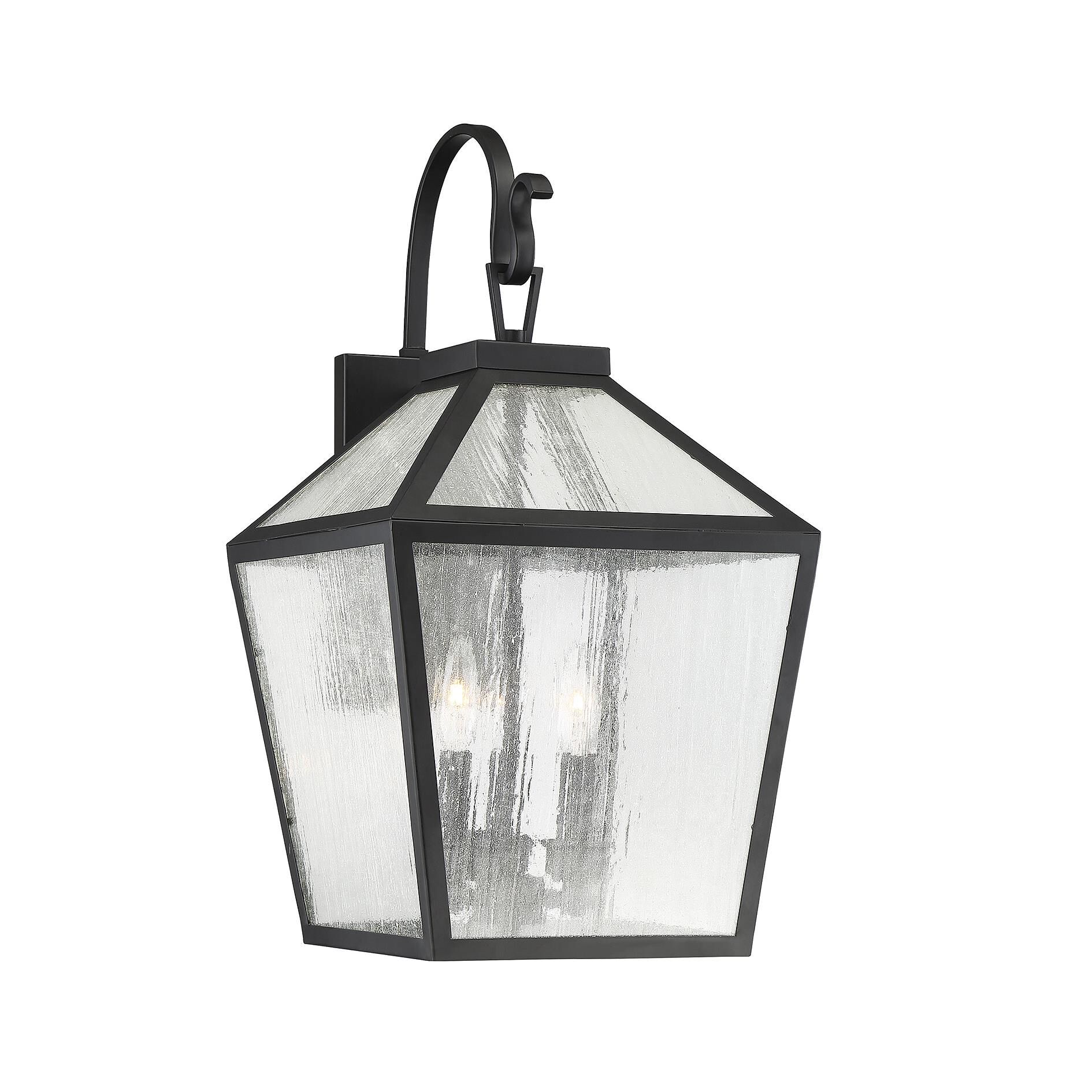 Woodstock 23 Inch Tall 3 Light Outdoor Wall Light | Capitol Lighting