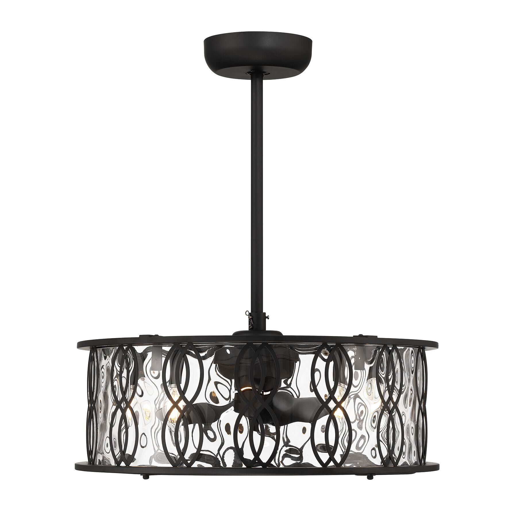 Snowden 24 Inch Chandelier Ceiling Fan | Capitol Lighting