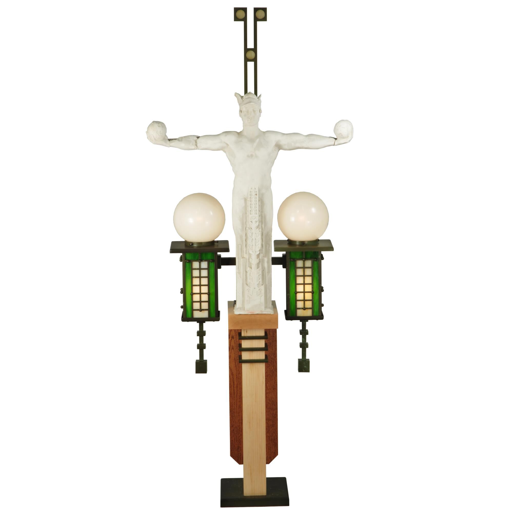 Mercury 57 Inch Tall 2 Light Outdoor Pier Lamp | Capitol Lighting