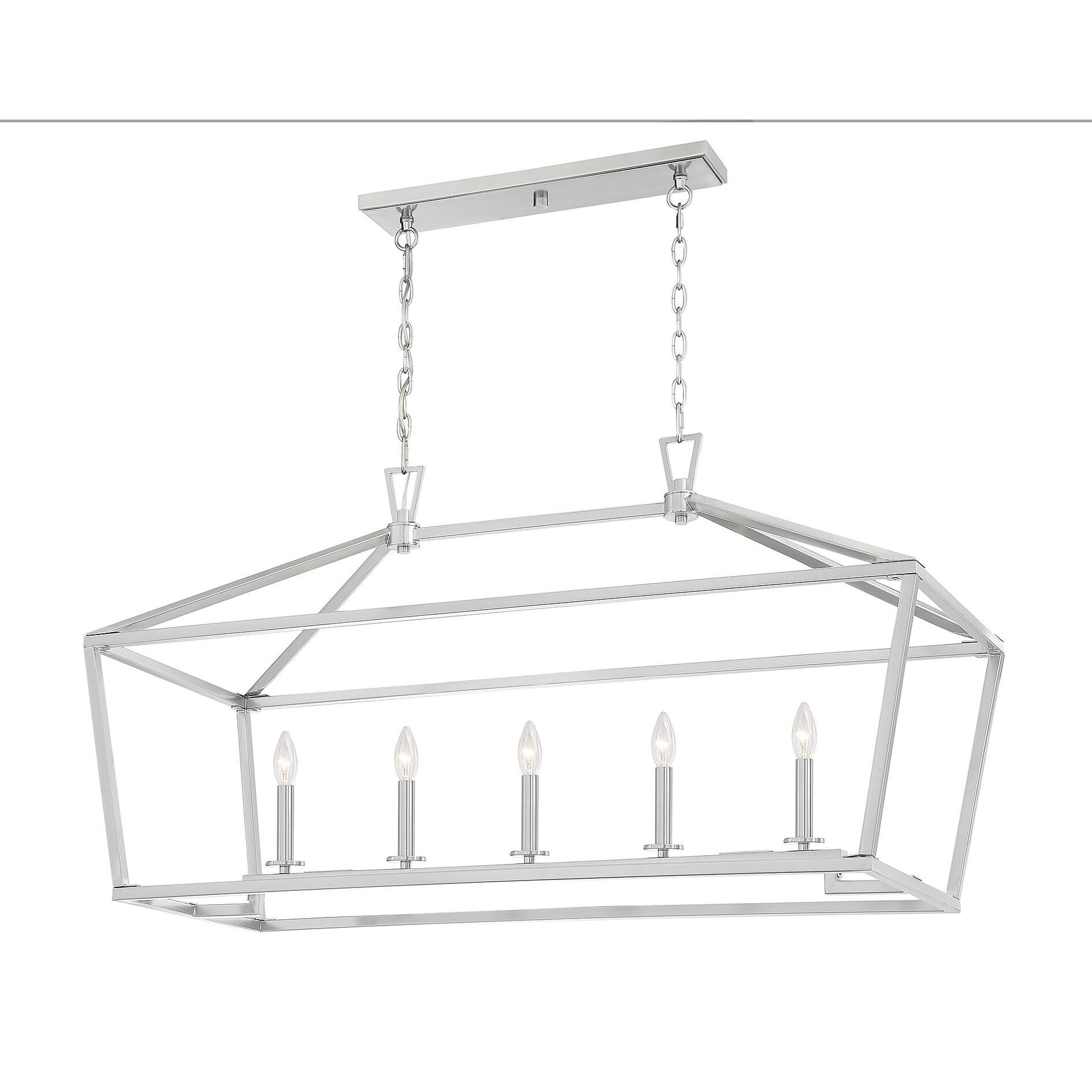 Townsend 44 Inch 5 Light Linear Suspension Light | Capitol Lighting