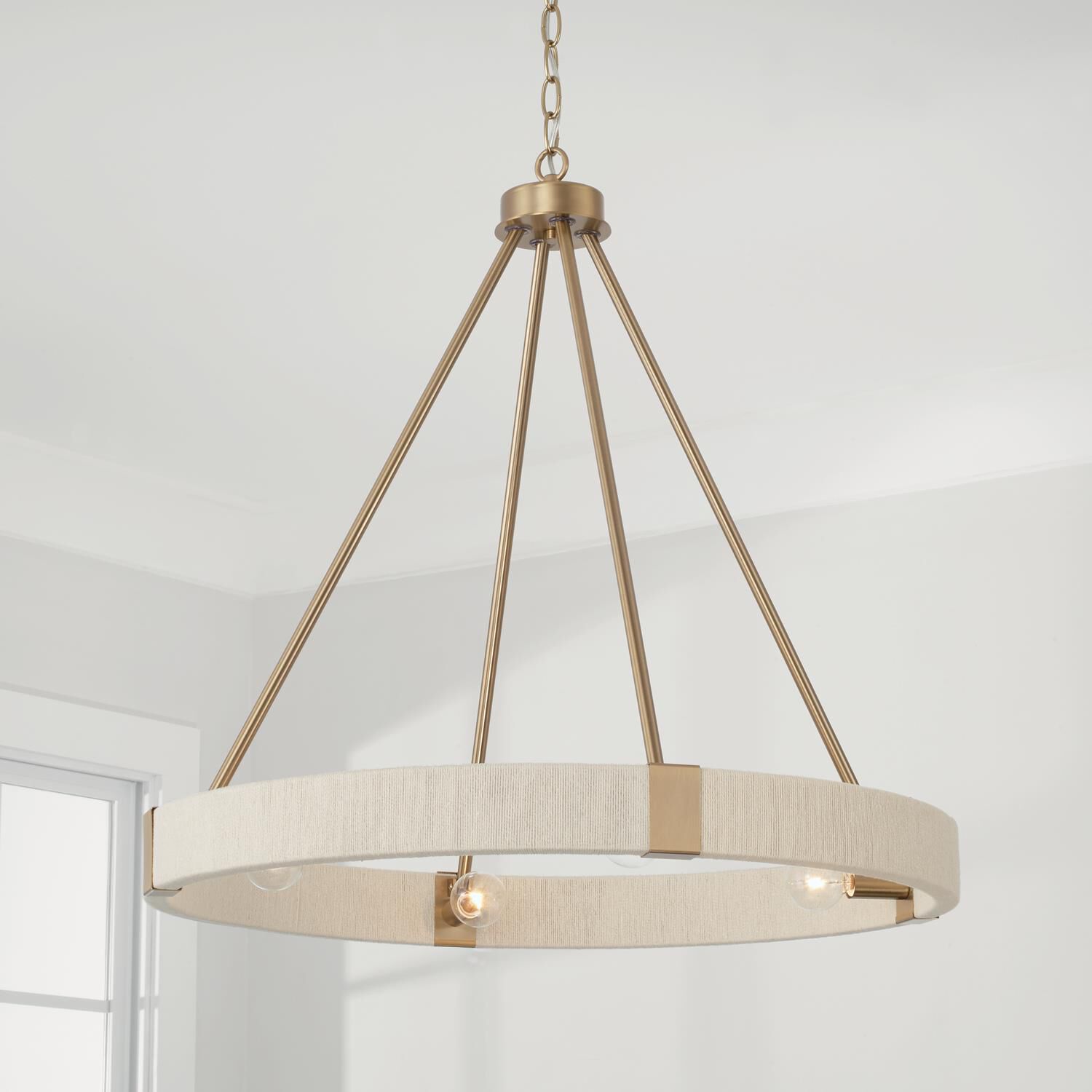 Delaney 26 Inch 4 Light Chandelier | Capitol Lighting