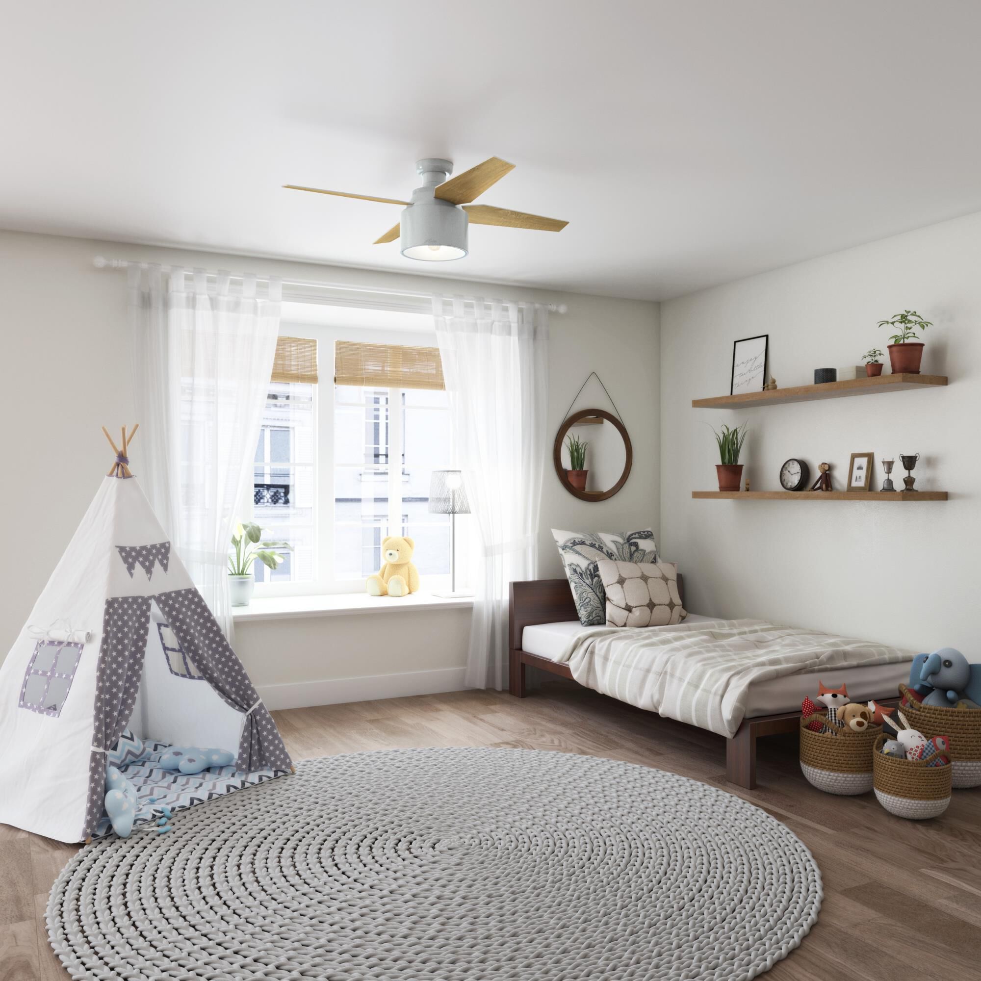 Cranbrook 52 Inch Ceiling Fan with Light Kit | Capitol Lighting