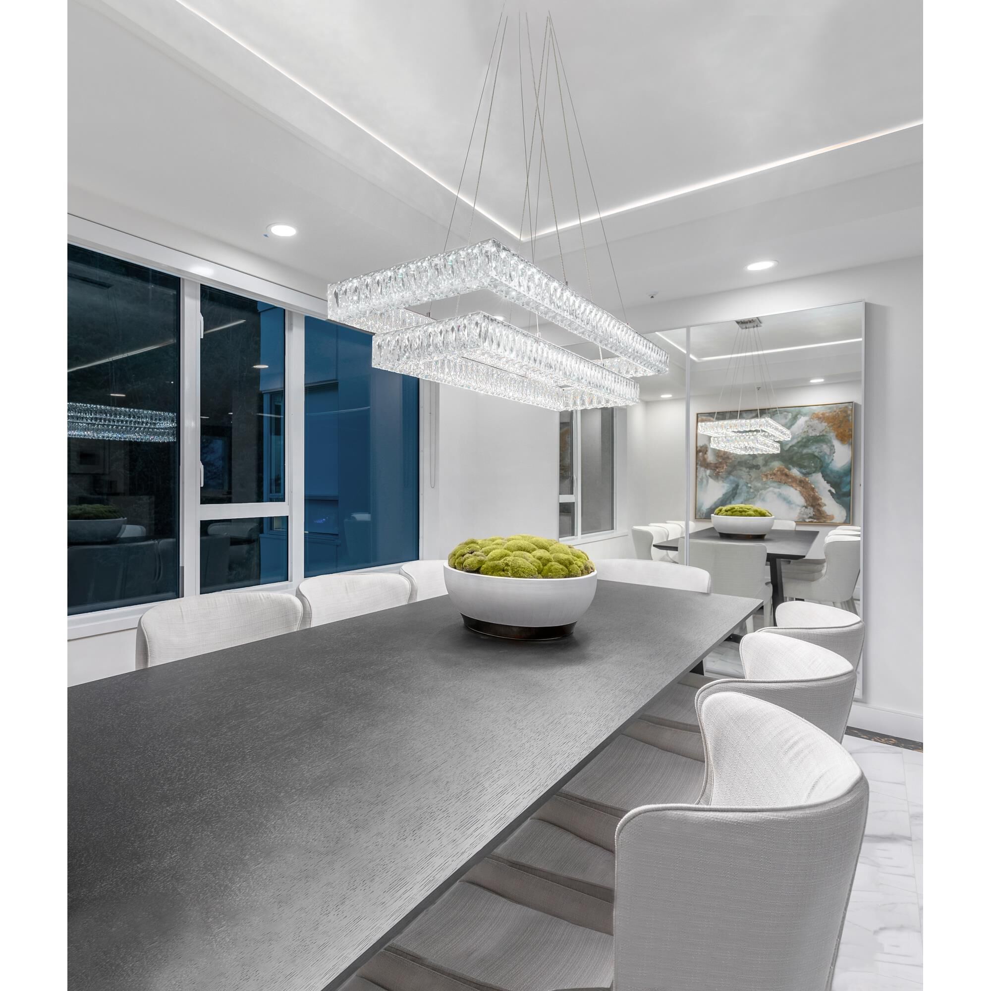 Solaris 52 Inch LED Linear Suspension Light | Capitol Lighting