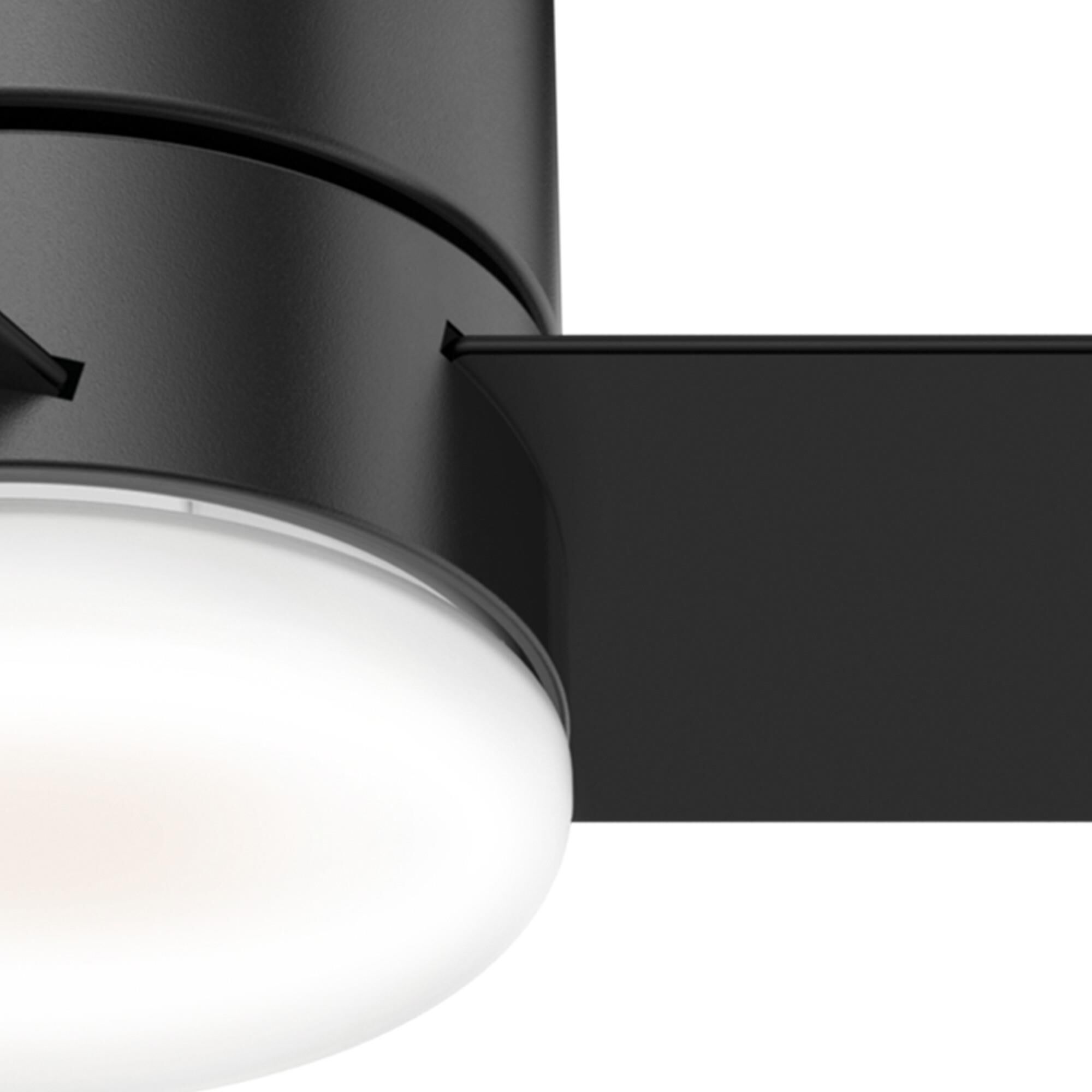 Minimus 44 Inch Flush Mount Fan with Light Kit | Capitol Lighting