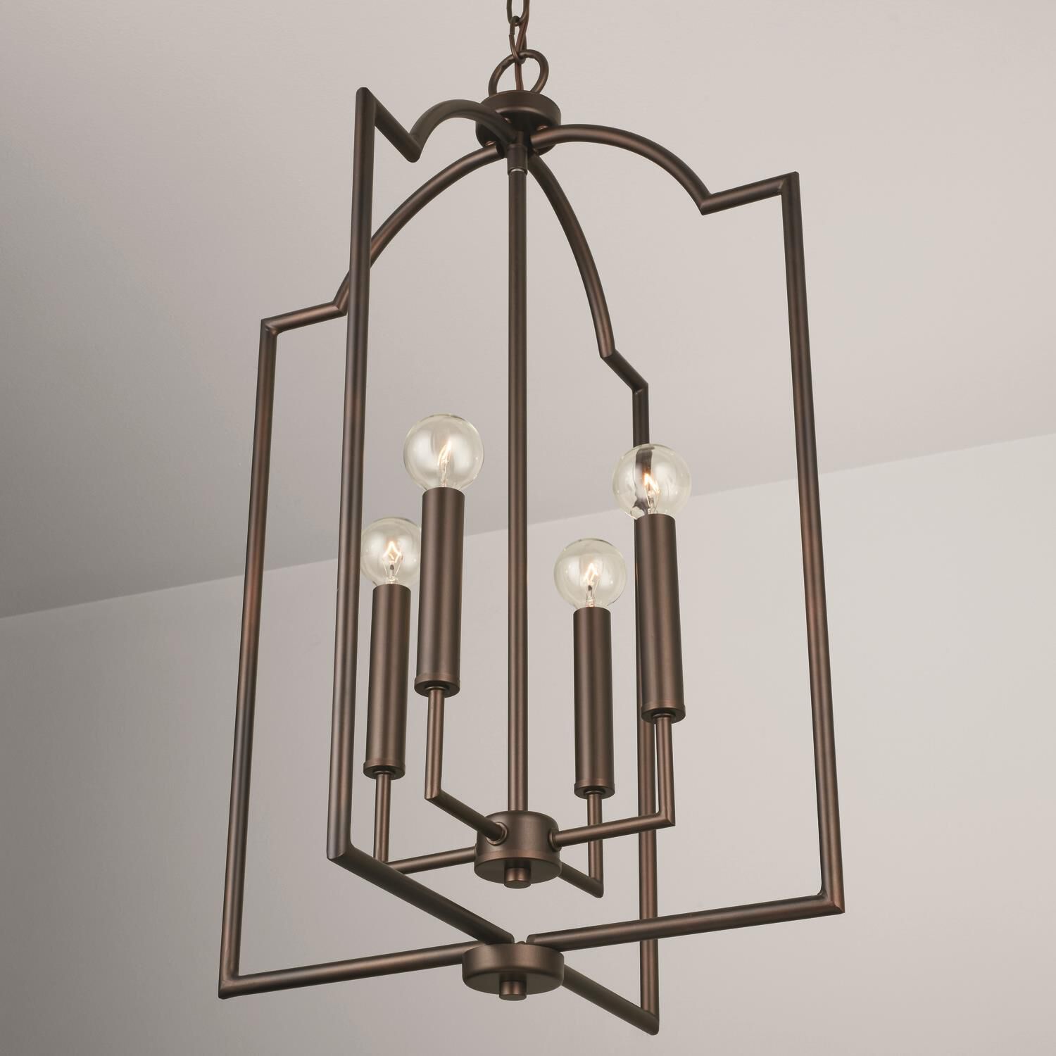 Carter 16 Inch Cage Pendant | Capitol Lighting