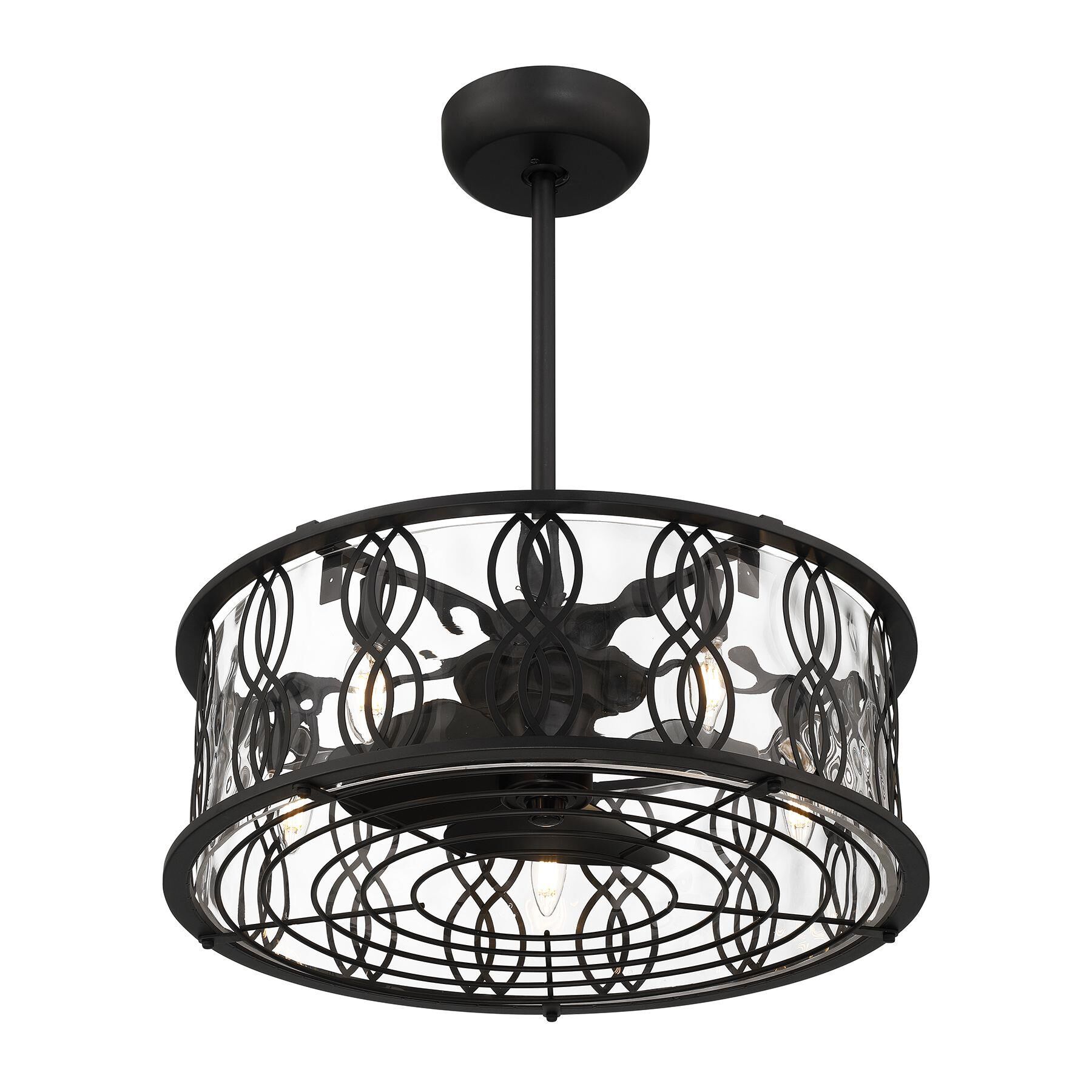 Snowden 24 Inch Chandelier Ceiling Fan | Capitol Lighting