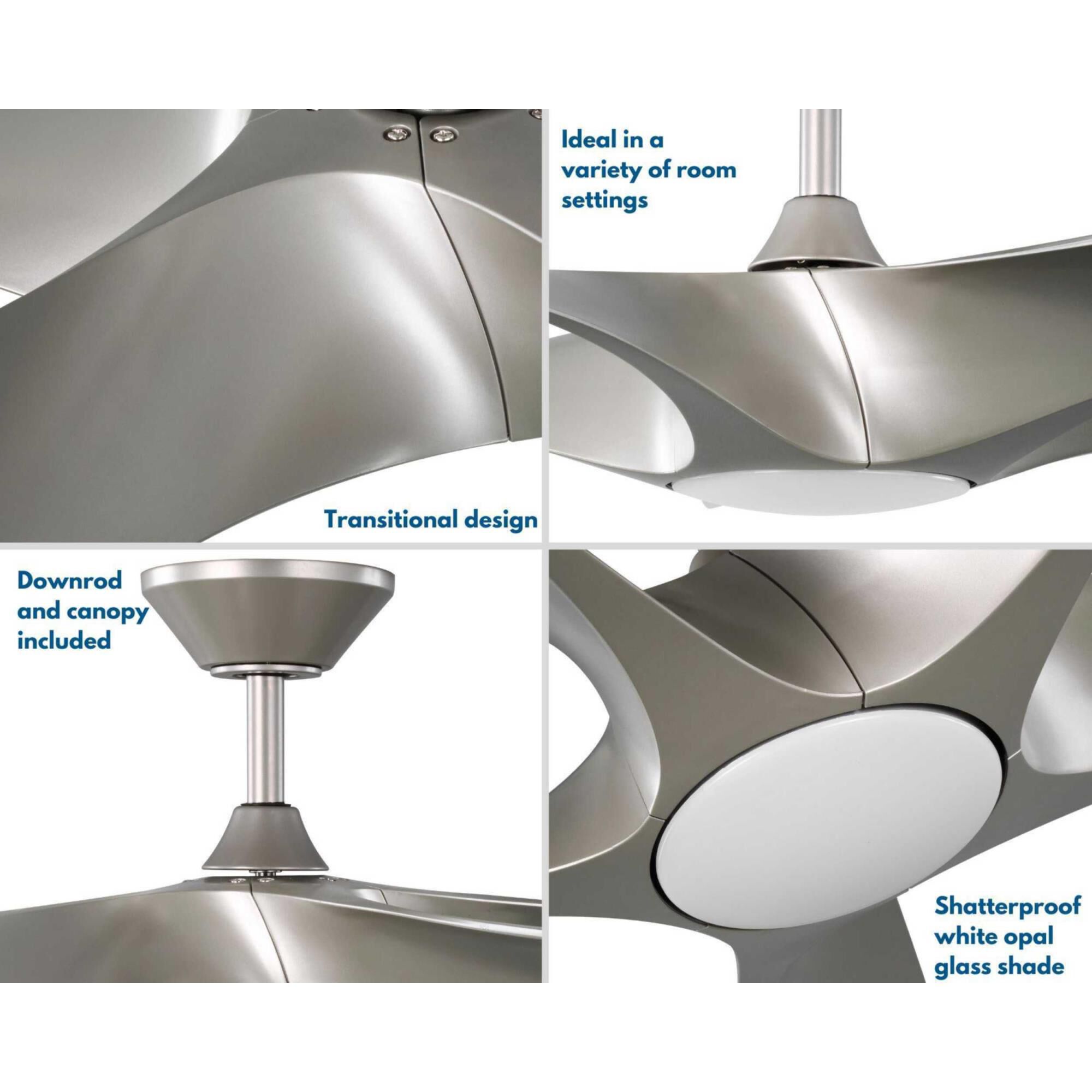 Vernal 60 Inch Ceiling Fan with Light Kit | Capitol Lighting