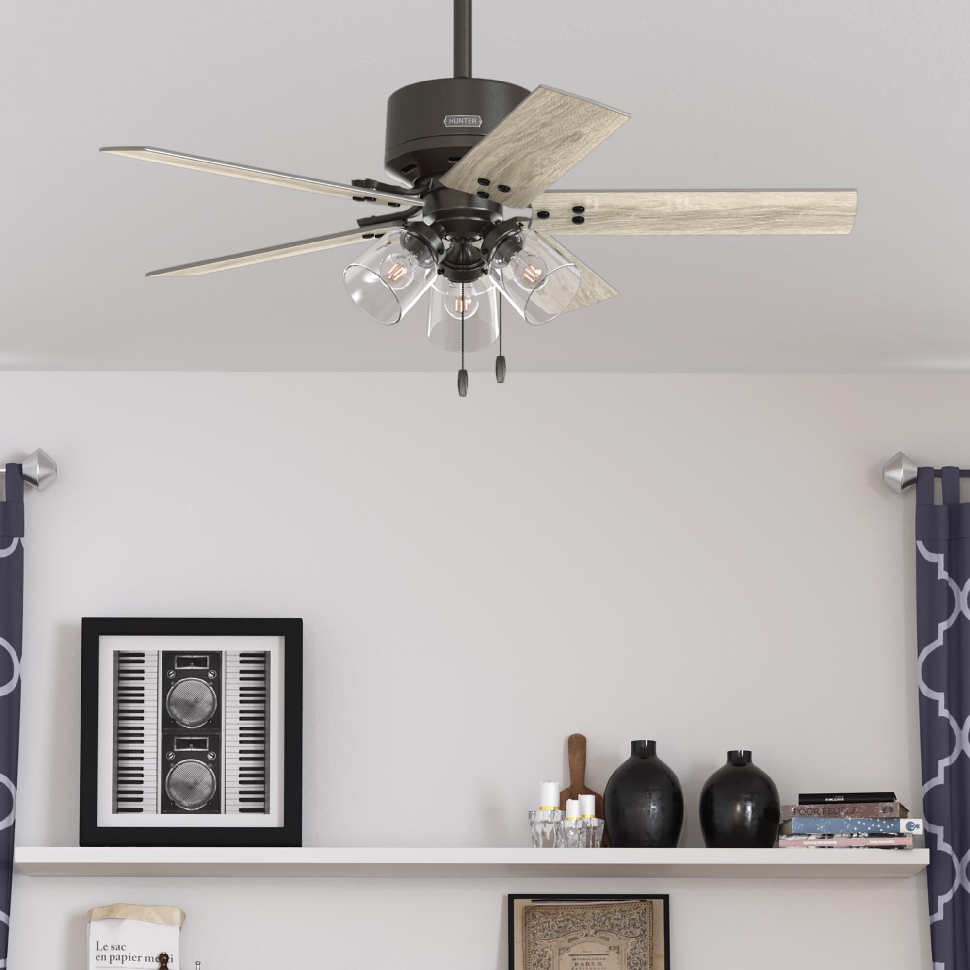 Sencillo 44 Inch Ceiling Fan with Light Kit | Capitol Lighting