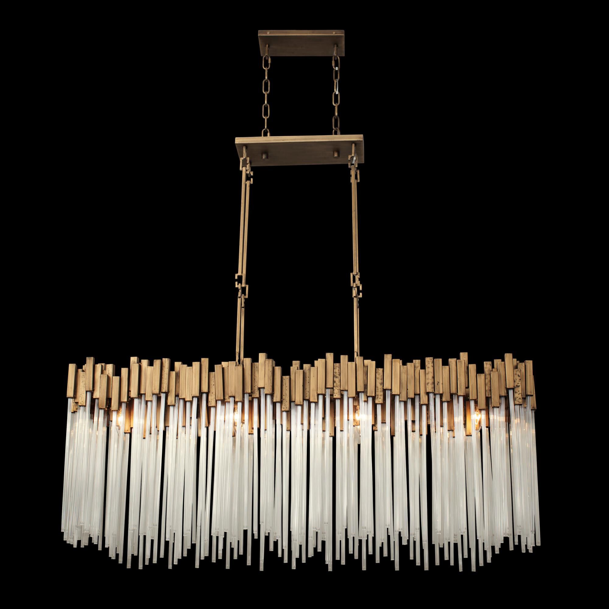 Matrix 48 Inch 8 Light Linear Suspension Light | Capitol Lighting