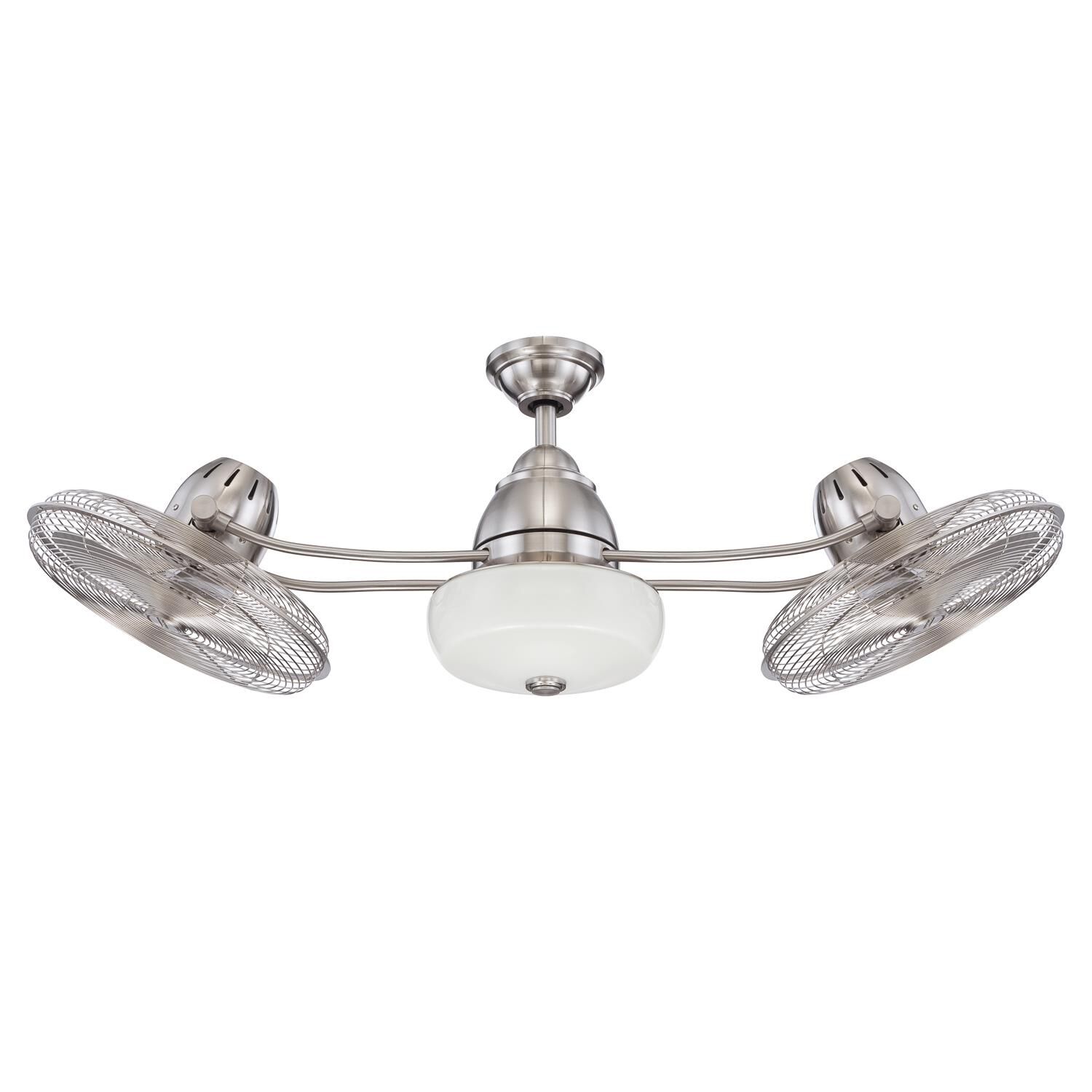 Bellows Ii 48 Inch Multi Head Ceiling Fan with Light Kit | Capitol Lighting