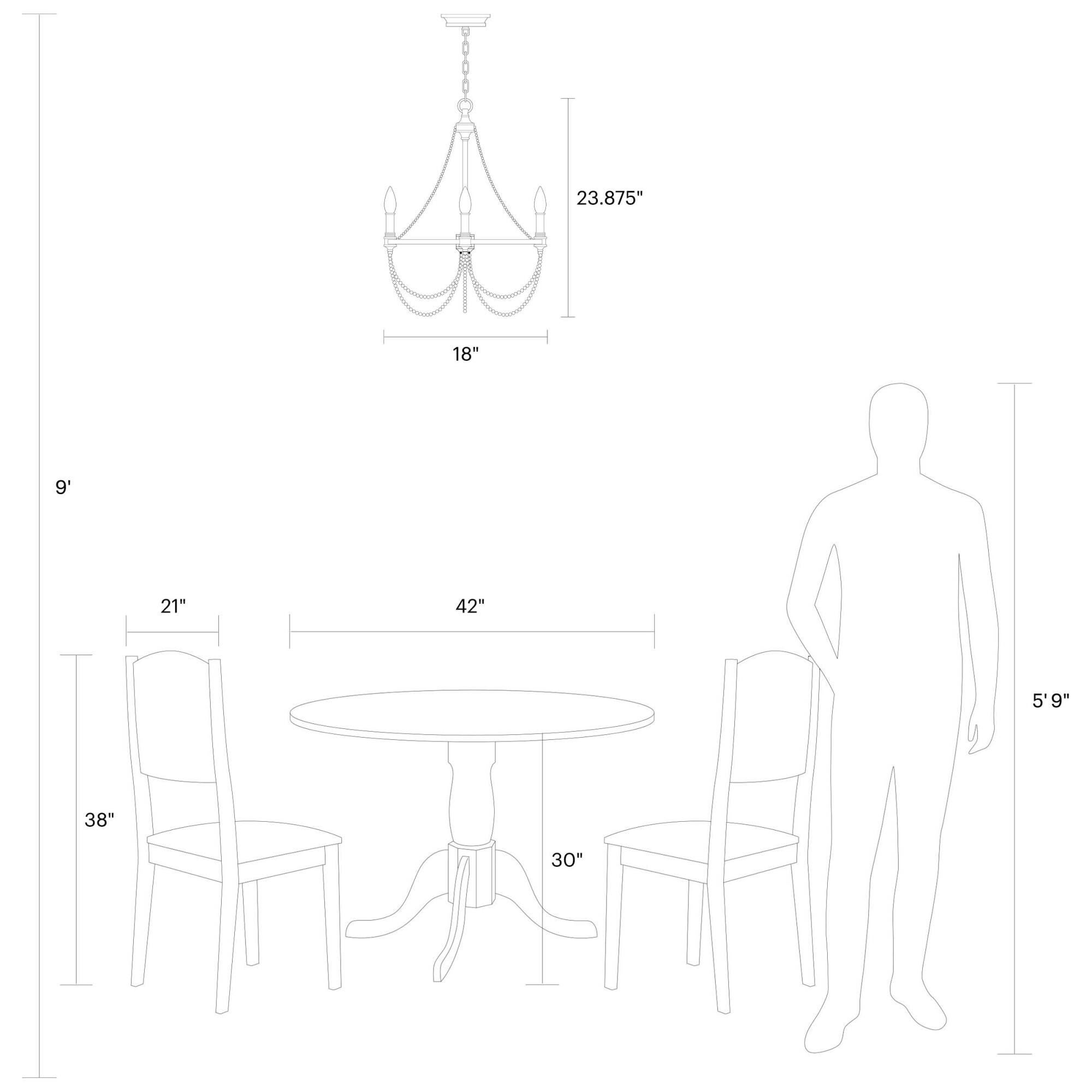 Sean Lavin Beverly 4 Light Mini Chandelier | Capitol Lighting
