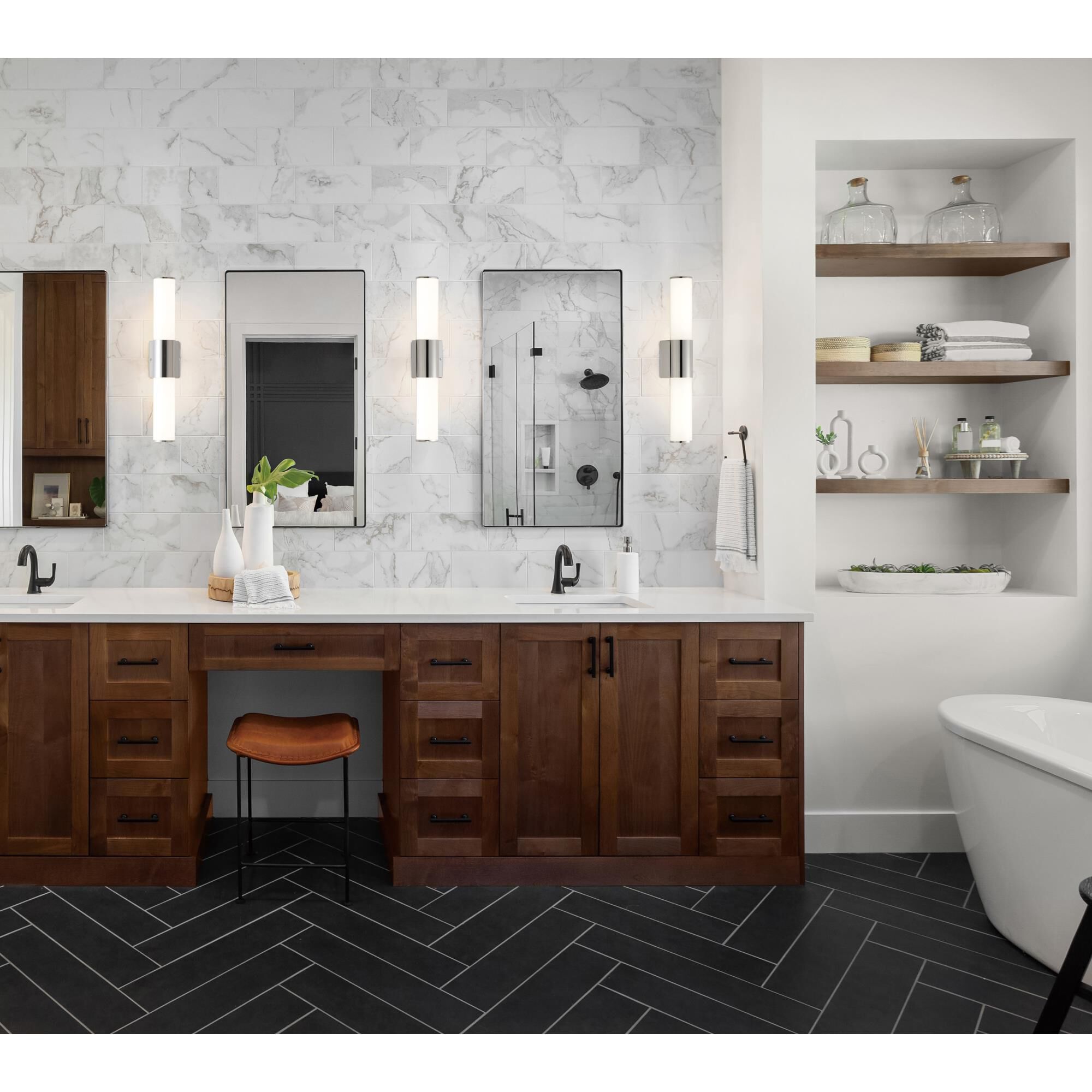 Tubo 18 Inch LED Bath Vanity Light | Capitol Lighting