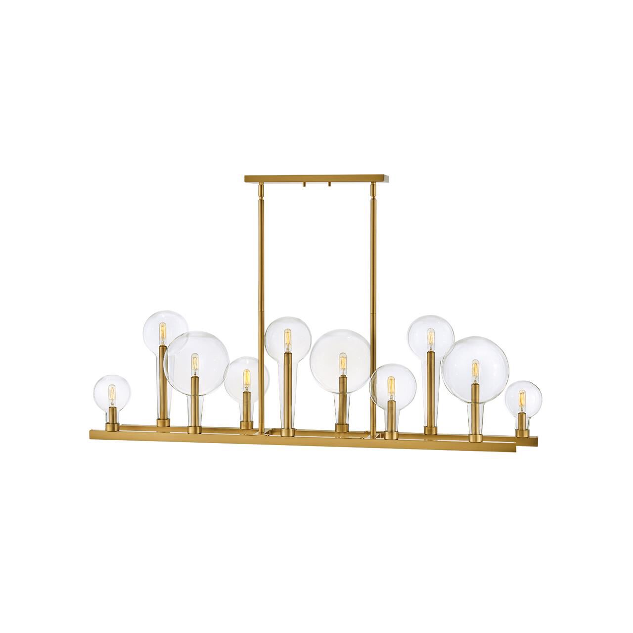 Alchemy 48 Inch 10 Light Linear Suspension Light | Capitol Lighting