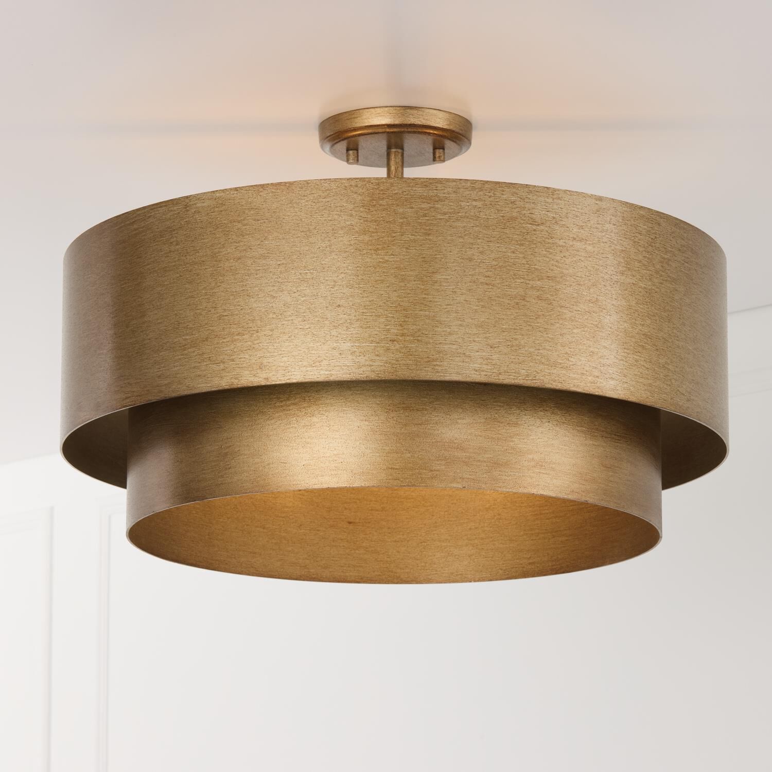 Jude 21 Inch Semi Flush Mount | Capitol Lighting