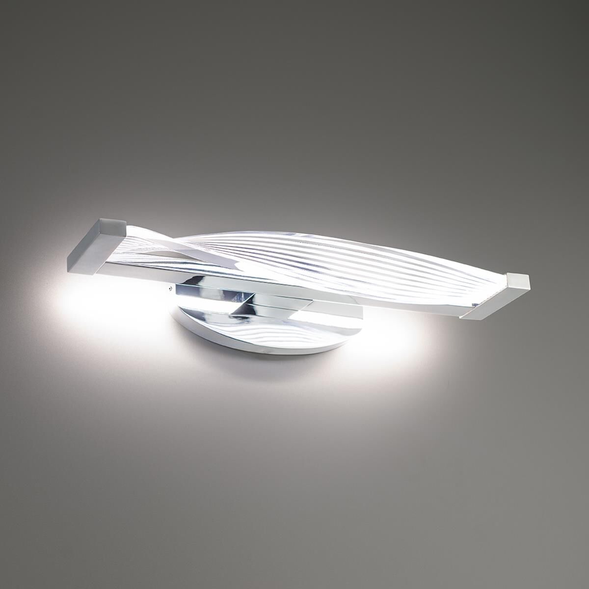 Wave 17 Inch 3 Light LED Bath Vanity Light | Capitol Lighting