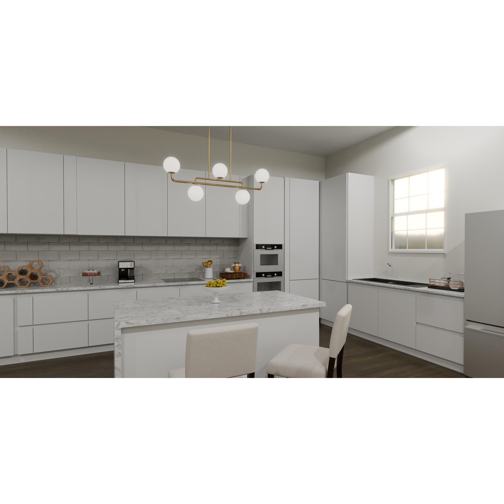 Regis 40 Inch Linear Suspension Light | Capitol Lighting