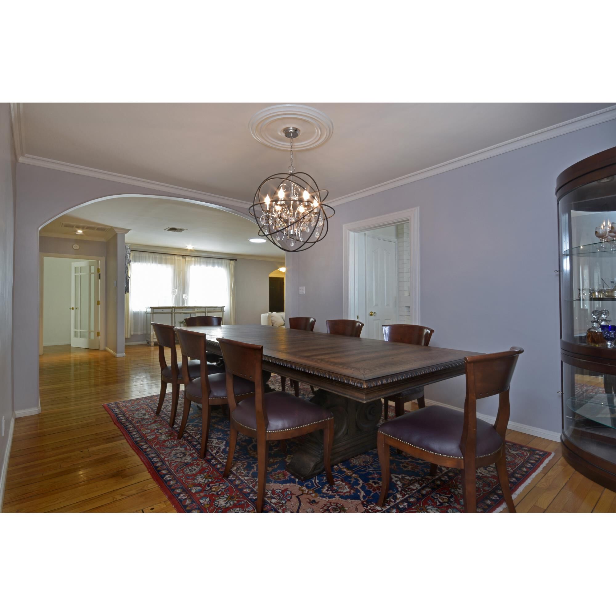 Orbit 25 Inch 6 Light Chandelier | Capitol Lighting