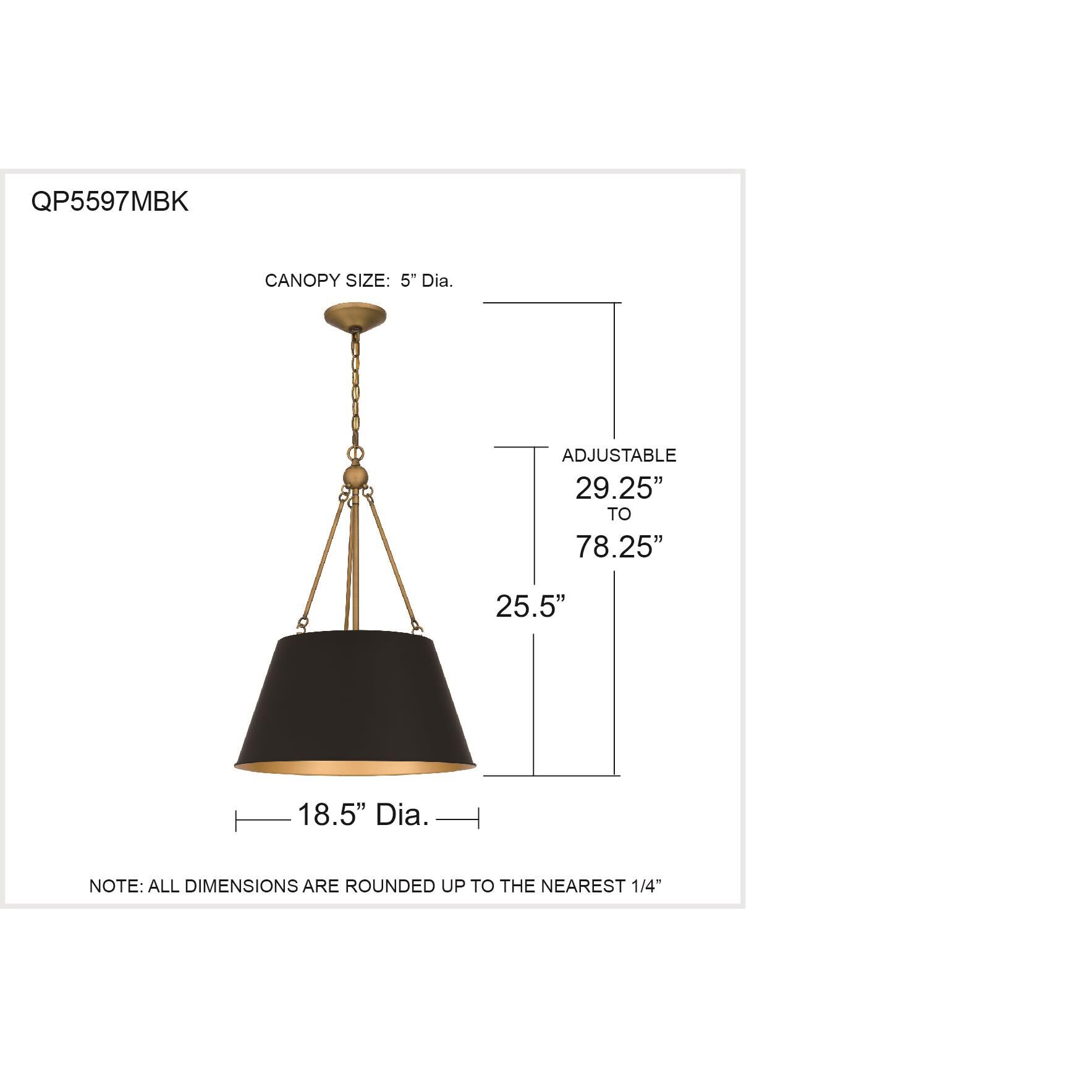 Aberdale 18 Inch Large Pendant | Capitol Lighting