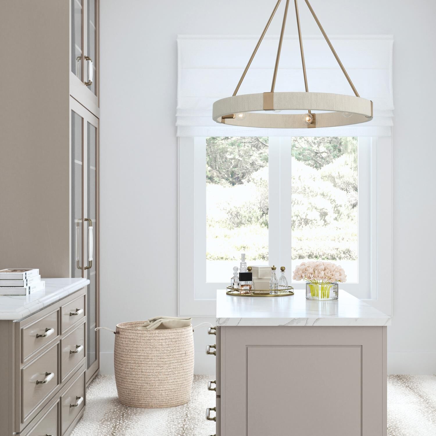 Delaney 26 Inch 4 Light Chandelier | Capitol Lighting