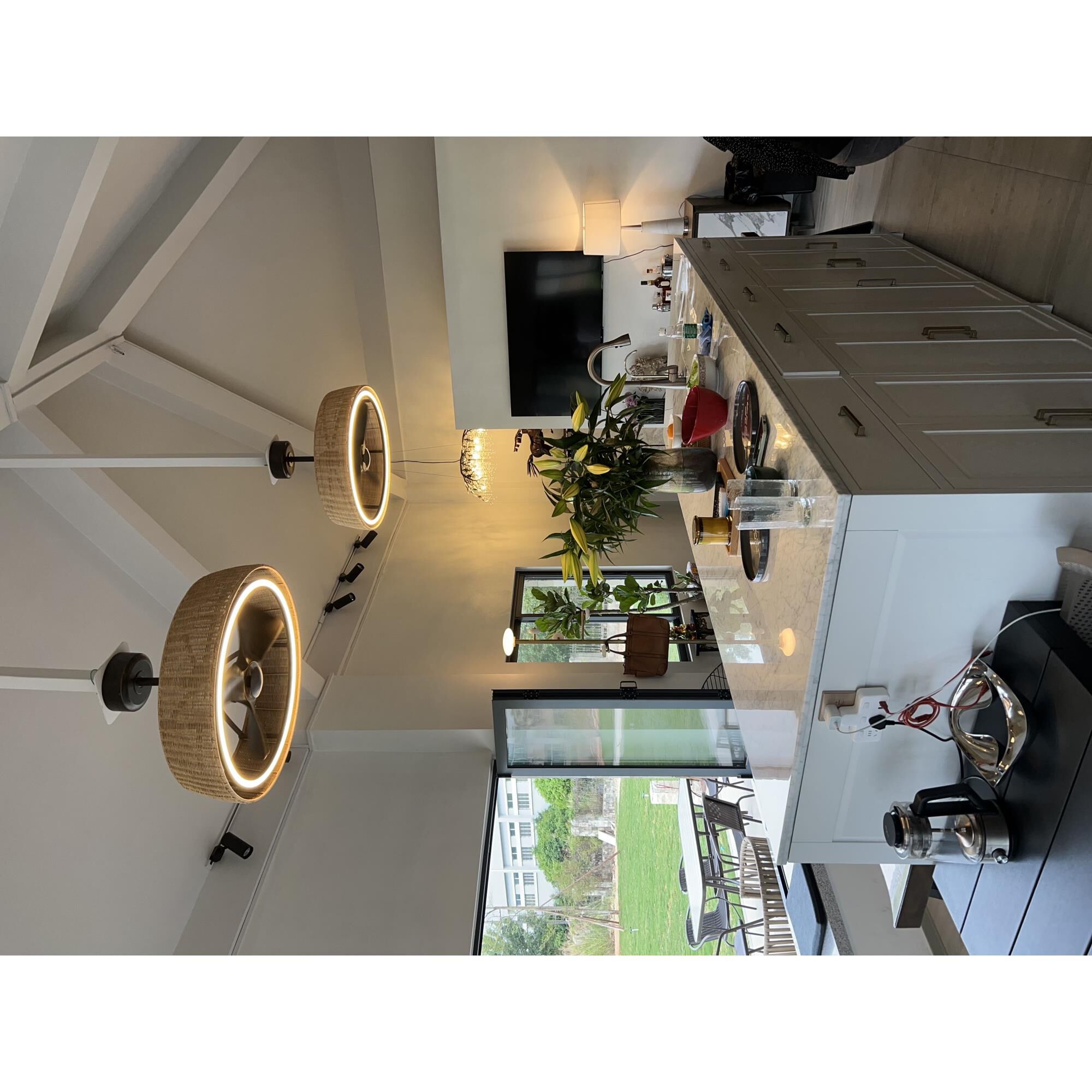 Tulum 29 Inch Chandelier Ceiling Fan | Capitol Lighting