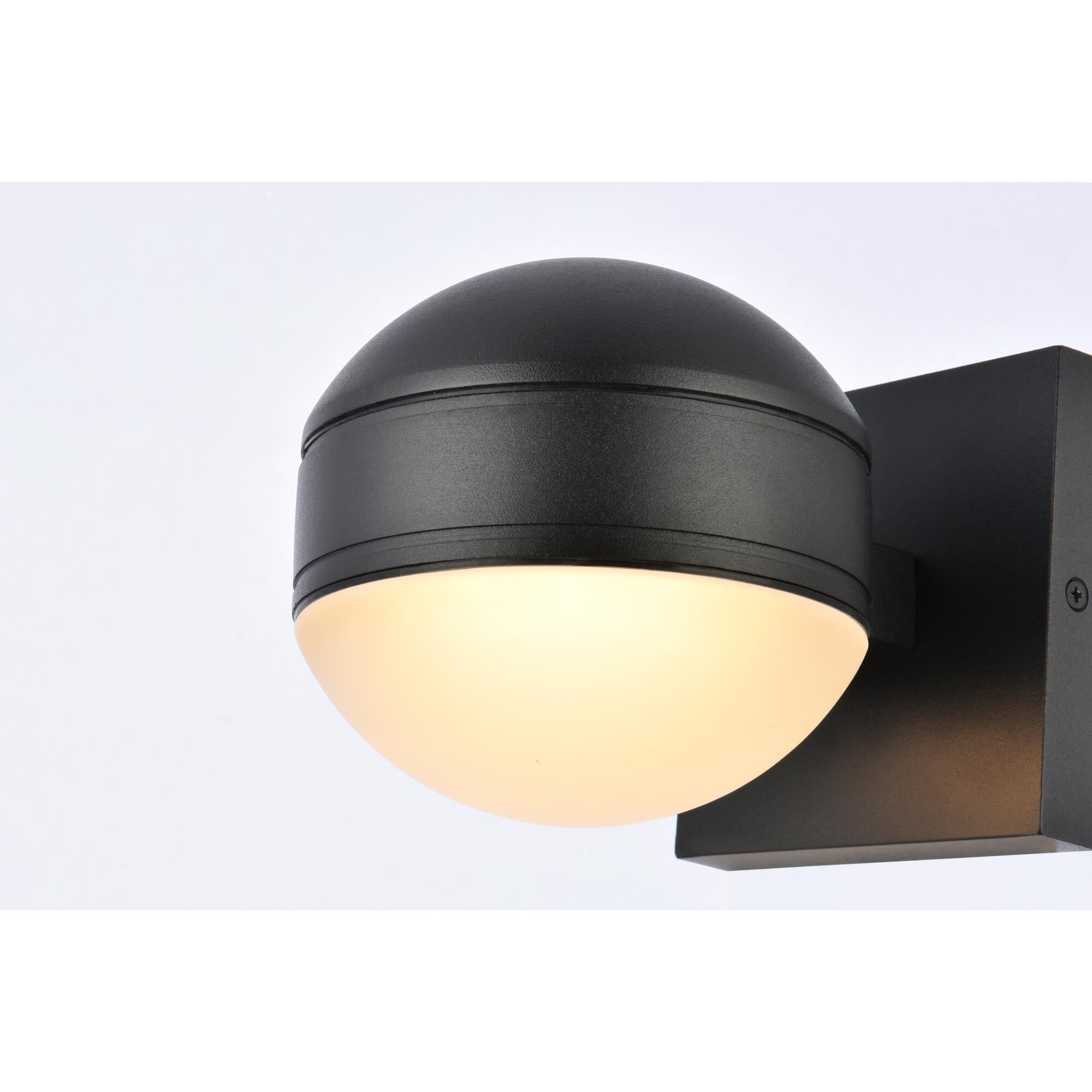 Raine 4 Inch Tall LED Outdoor Wall Light | Capitol Lighting