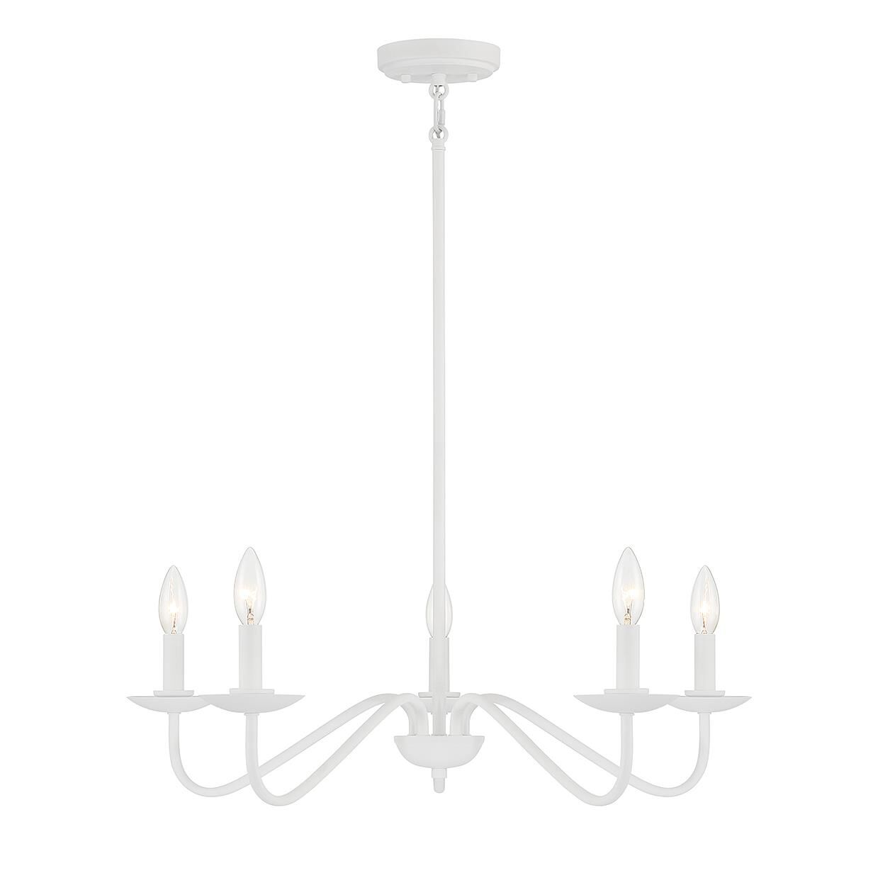 28 Inch 5 Light Chandelier | Capitol Lighting