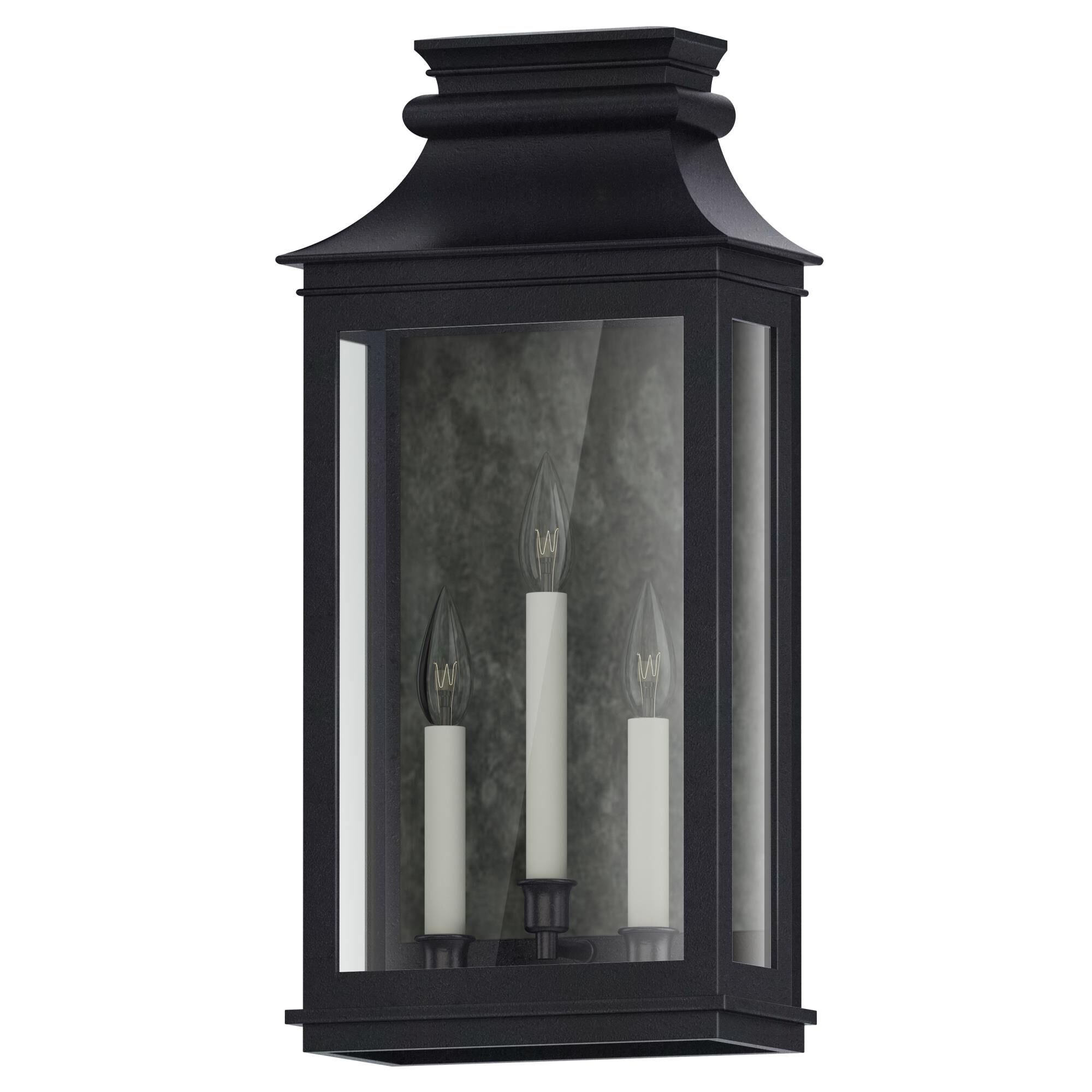 Savannah 22 Inch Tall 3 Light Outdoor Wall Light | Capitol Lighting