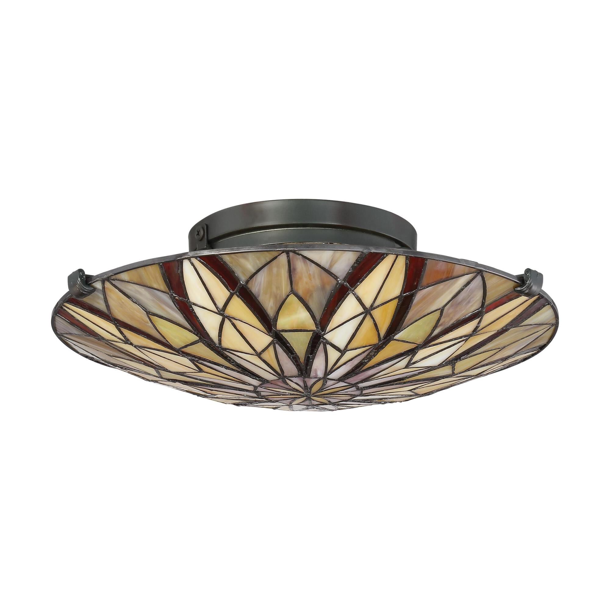 Victory 16 Inch 2 Light Flush Mount | Capitol Lighting