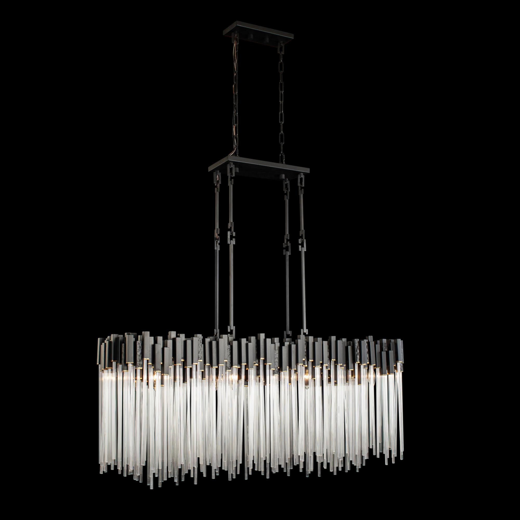 Matrix 48 Inch 8 Light Linear Suspension Light | Capitol Lighting