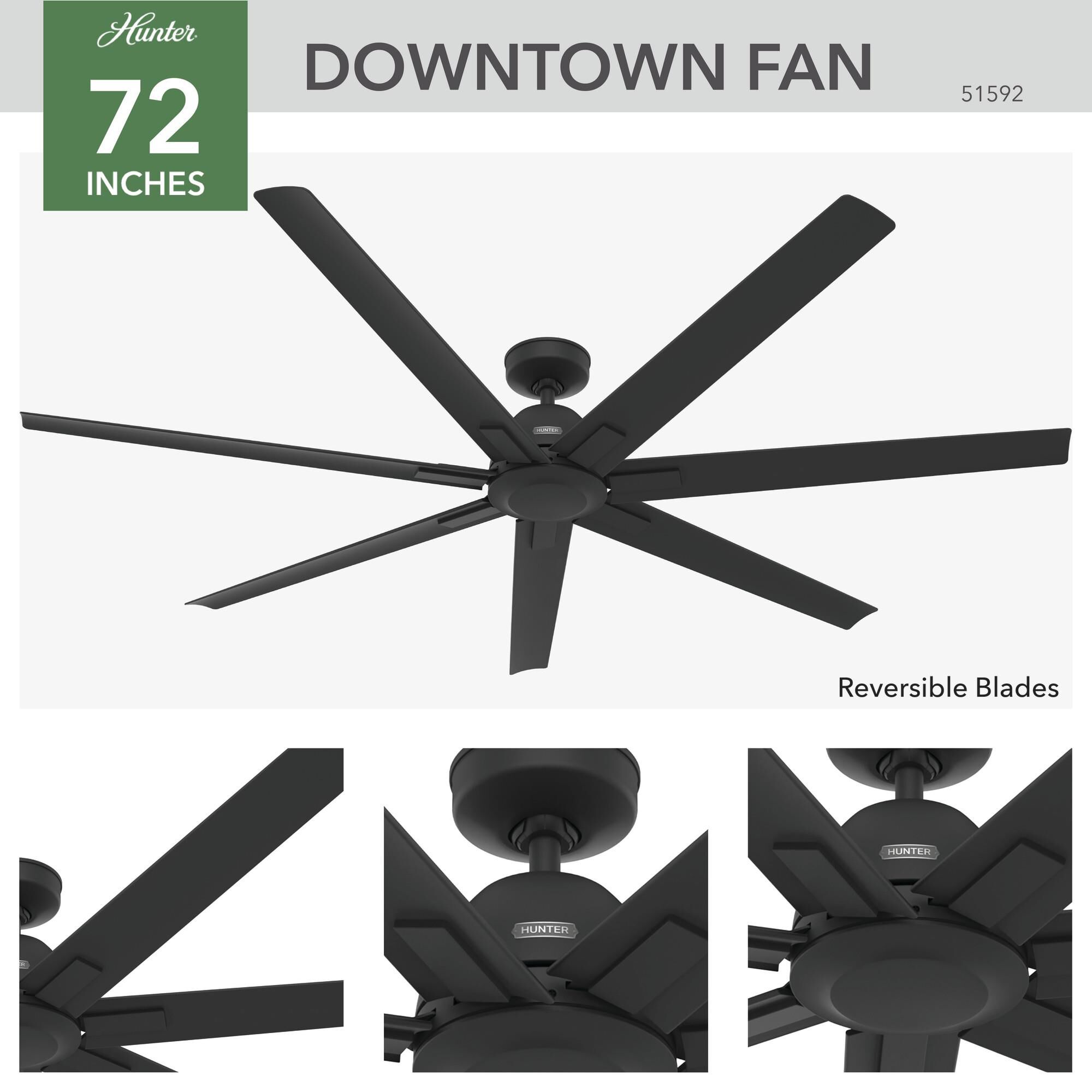 Downtown 72 Inch Ceiling Fan | Capitol Lighting