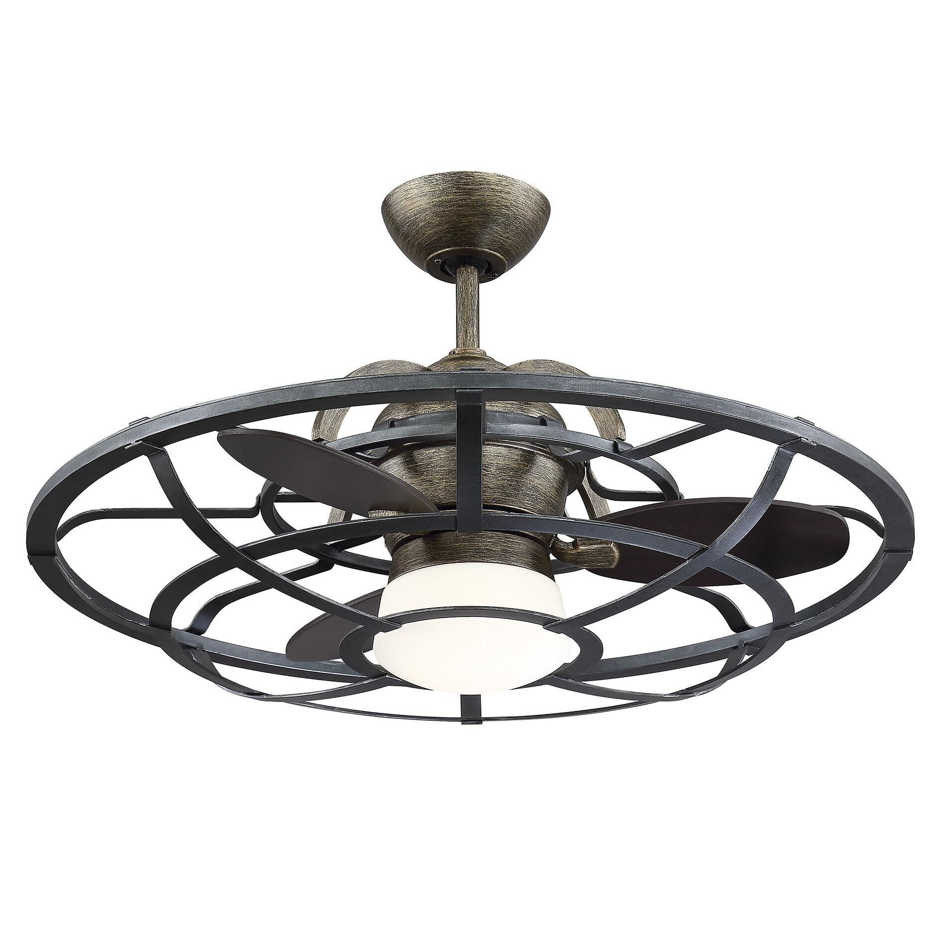 Alsace 30 Inch Chandelier Ceiling Fan | Capitol Lighting