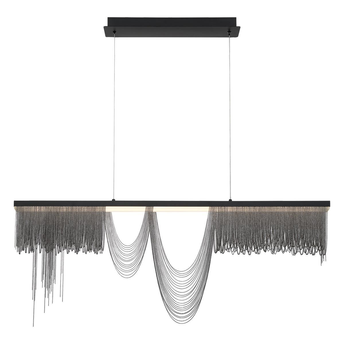 Tenda 47 Inch LED Linear Suspension Light | Capitol Lighting